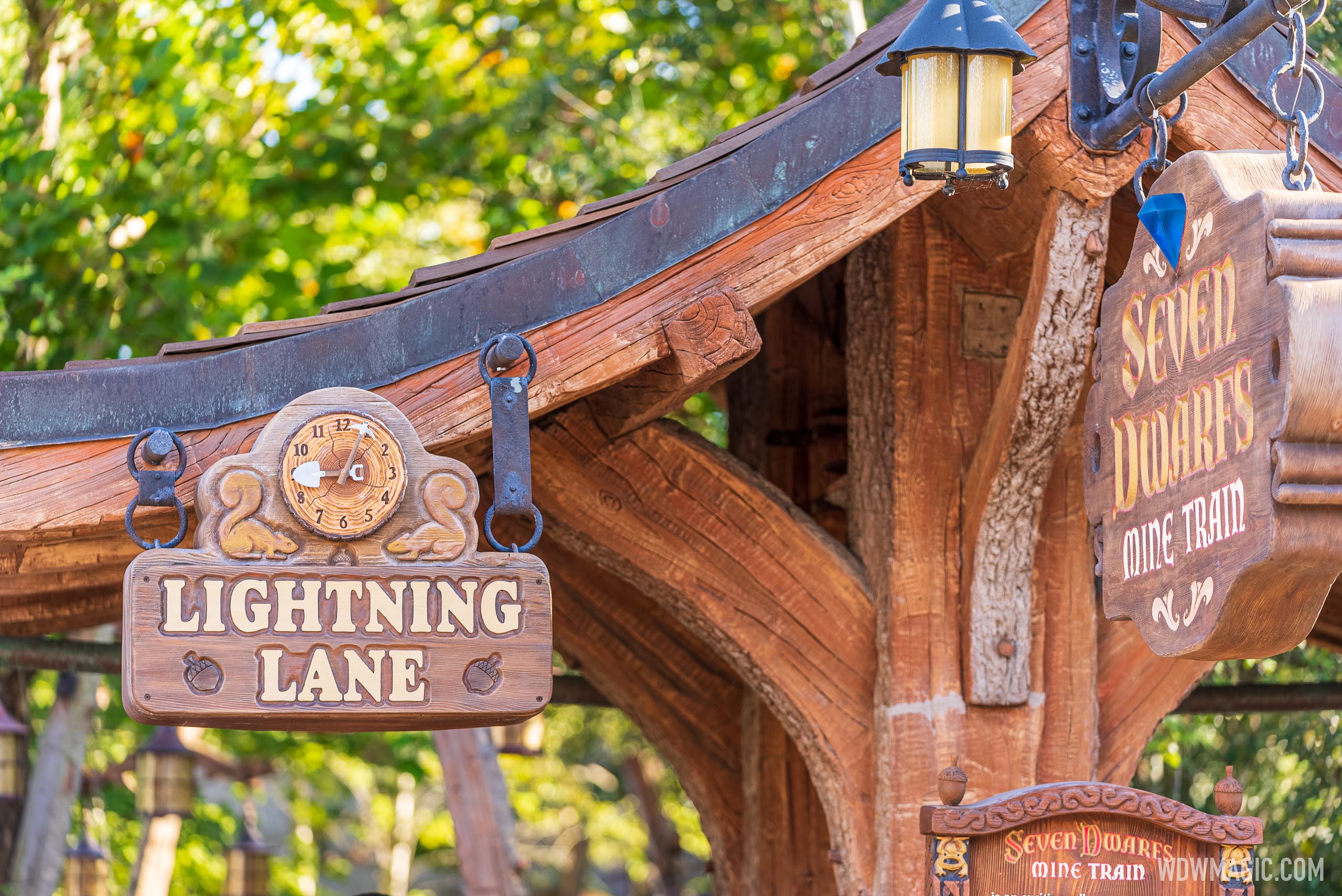 Lightning Lane signs at Magic Kingdom - Photo 12 of 13