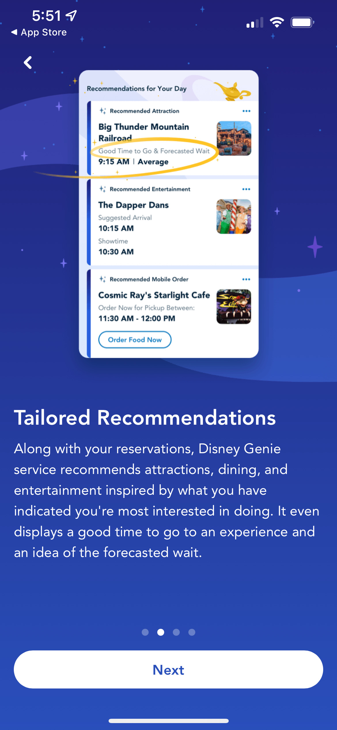 Screenshots - Disney Genie day planning - 'My Day' setup - Photo 3 of 17