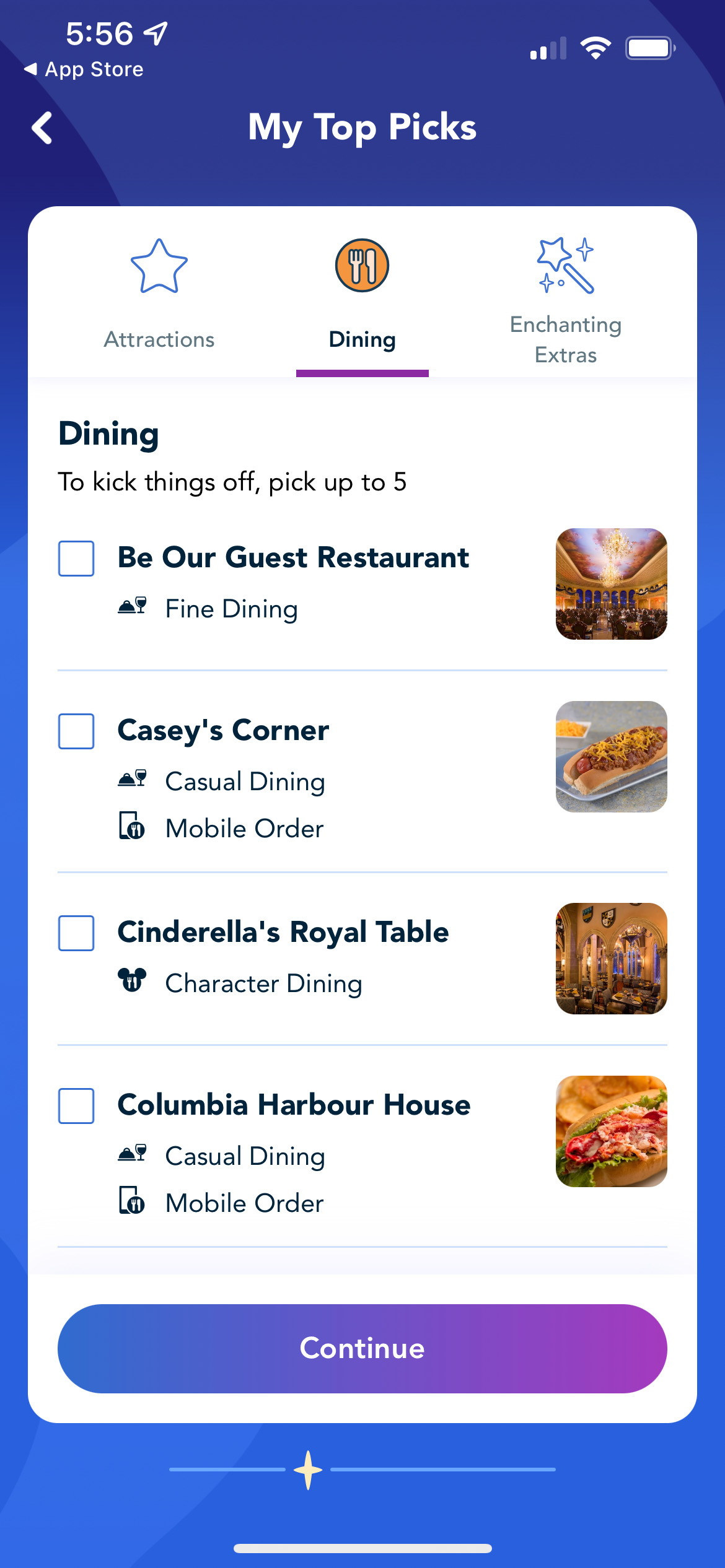 Screenshots - Disney Genie day planning - 'My Day' setup - Photo 12 of 17