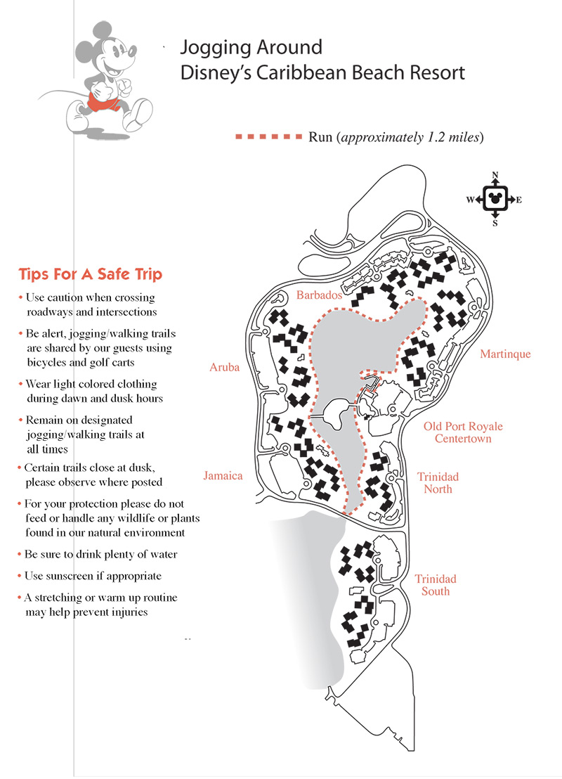 Resort jogging and running maps - Photo 3 of 13