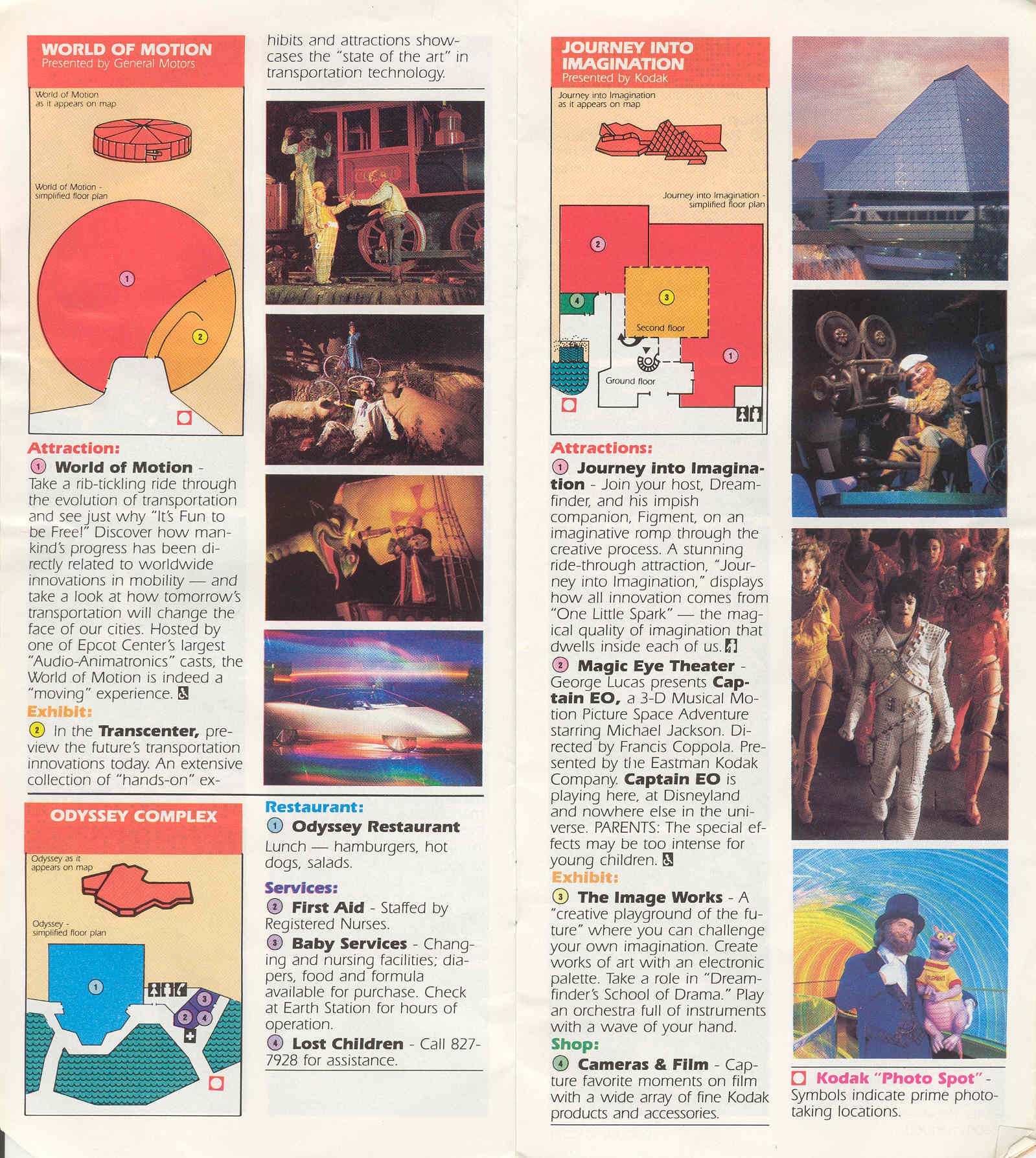 Epcot Center Guide Book 1986 - Photo 10 of 12