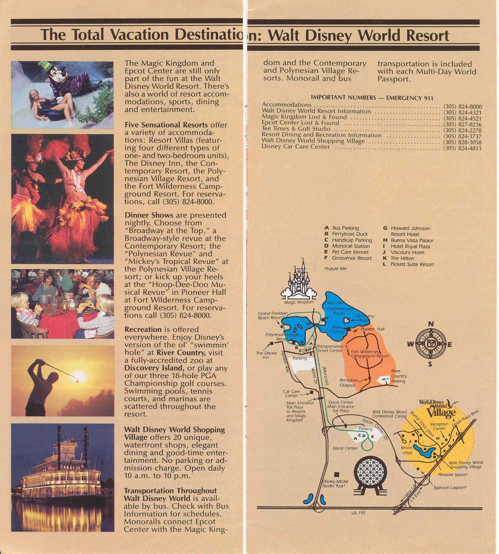 Epcot Center Guide Book 1986 - Photo 12 of 12