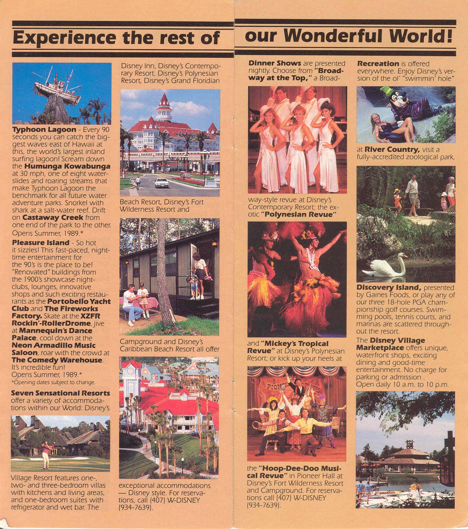 Epcot Center Guide Book 1989 - Photo 10 of 14