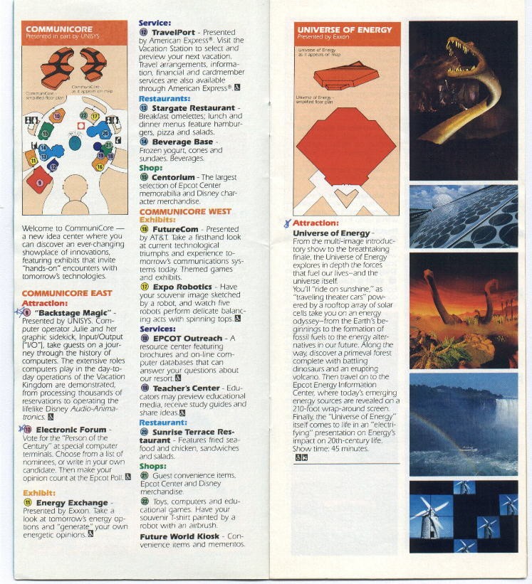 Epcot Center Guide Book 1990 - Photo 11 of 15