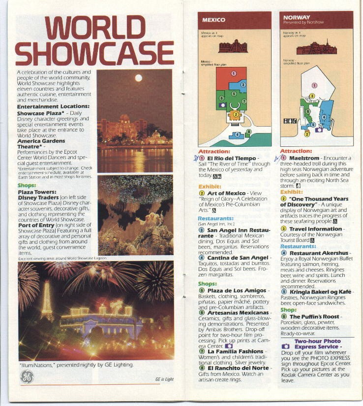 Epcot Center Guide Book 1990 - Photo 15 of 15