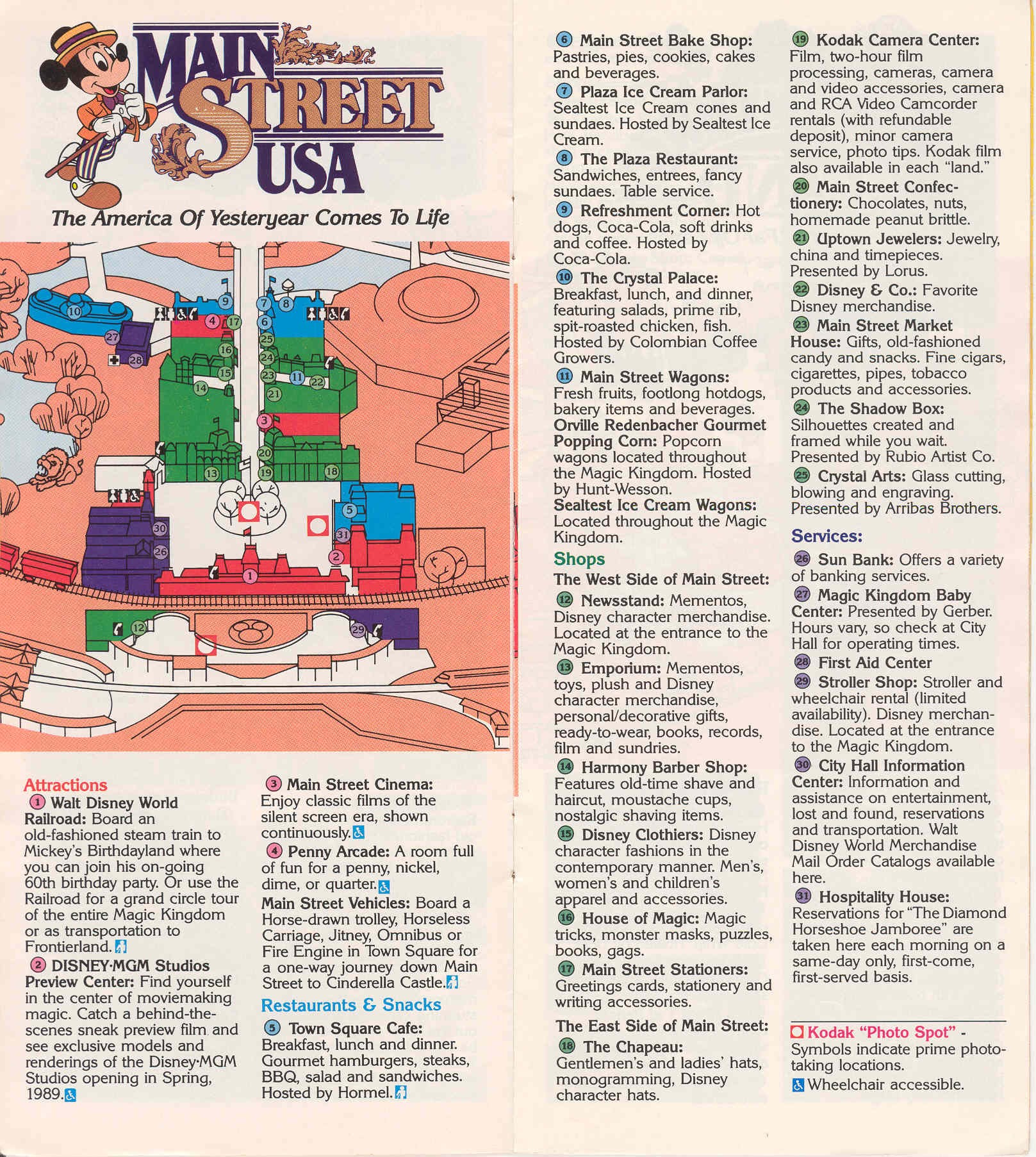 Magic Kingdom Guide Book 1988 - Photo 14 of 14