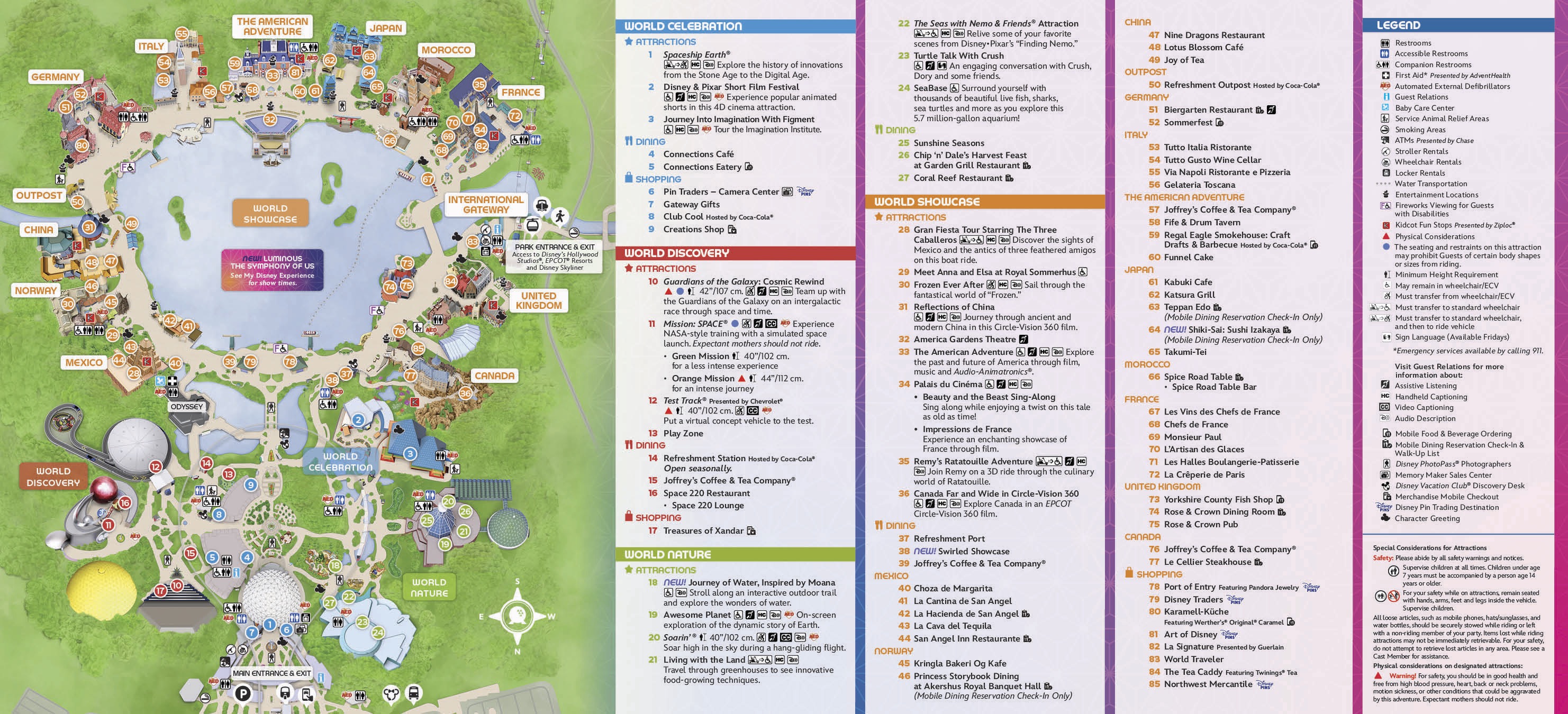 Walt Disney World Park Maps December 2023 - Photo 6 of 10