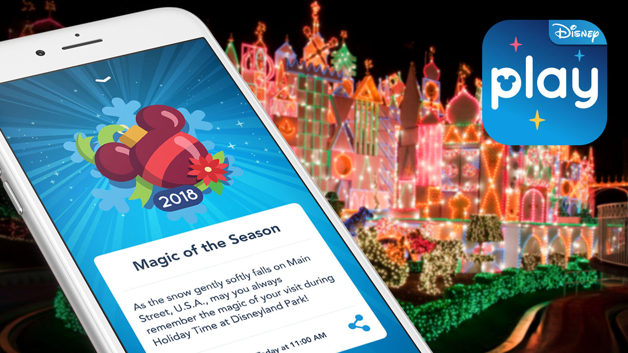 Play Disney Parks app holiday enhancements - Photo 2 of 2