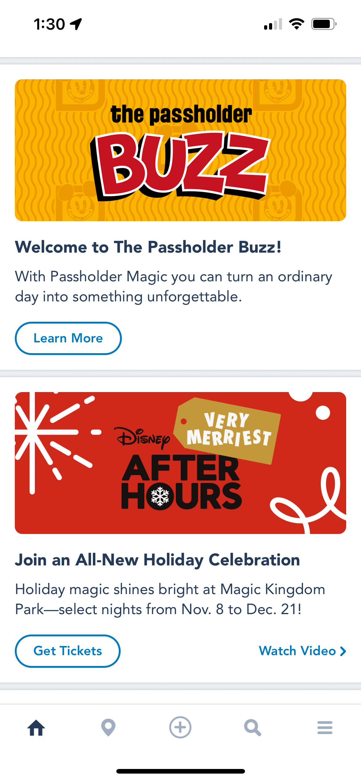 'Passholder Buzz' comes to My Disney Experience