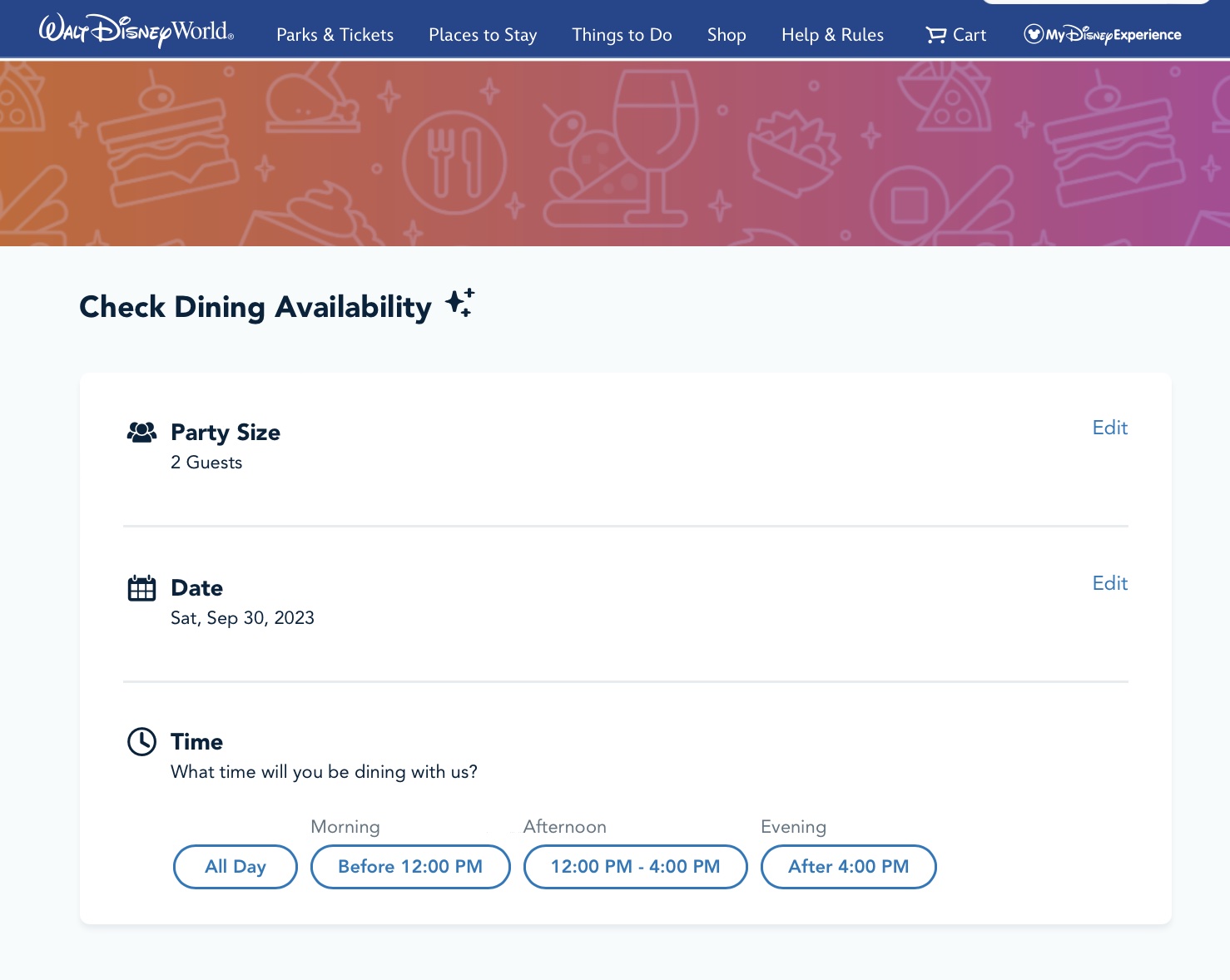Dining at Walt Disney World just got easier with new reservation system ...