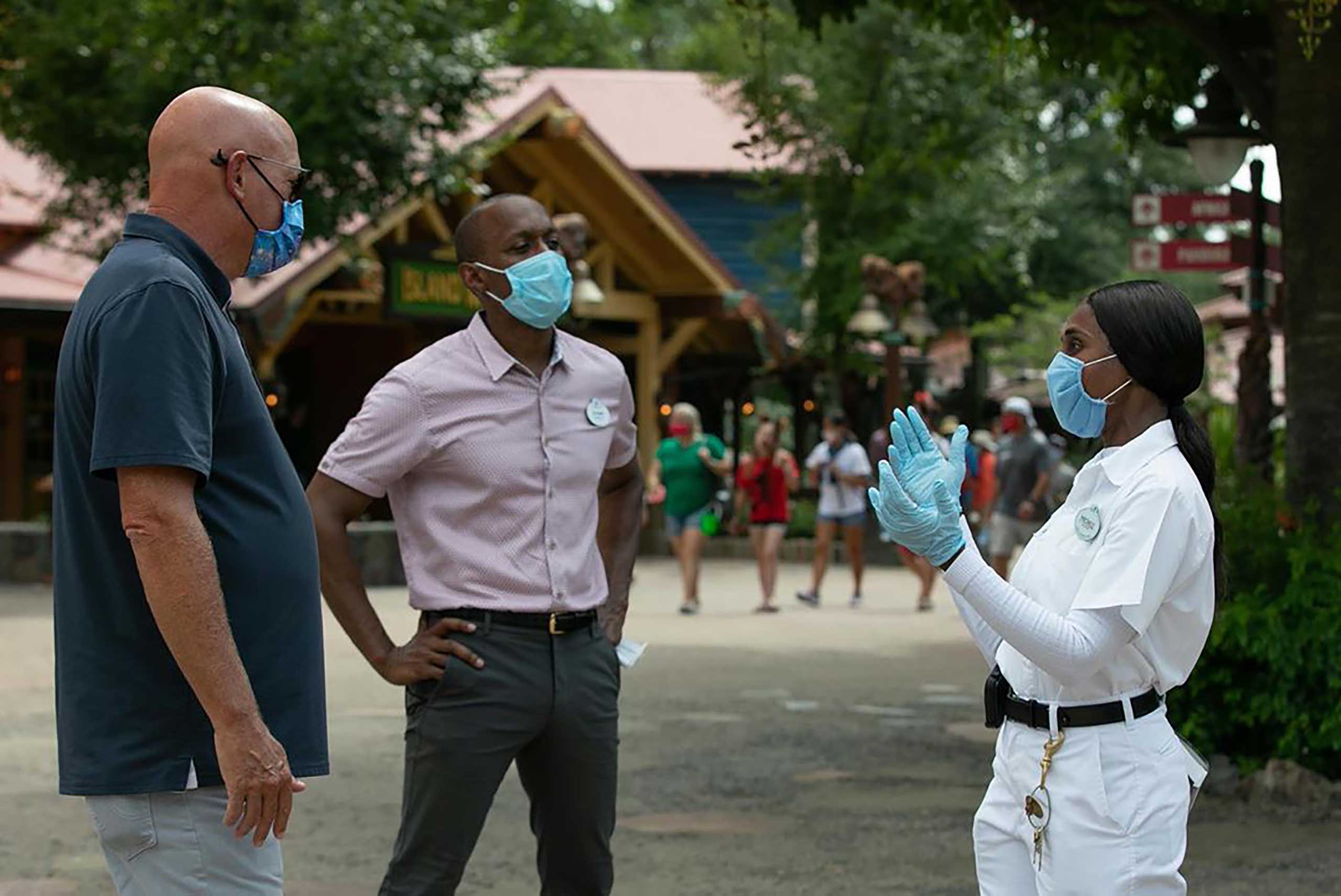 Disney executives at the reopening of Walt Disney World - Photo 4 of 4