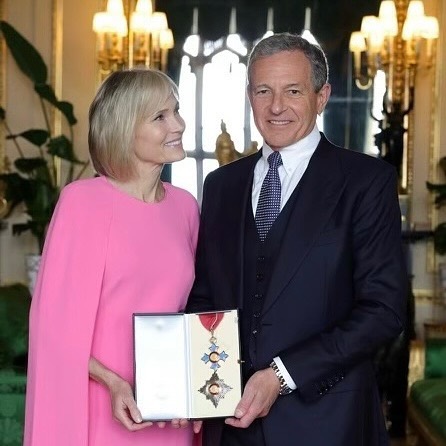 Disney CEO Bob Iger Presented With Honorary Knighthood by Prince ...