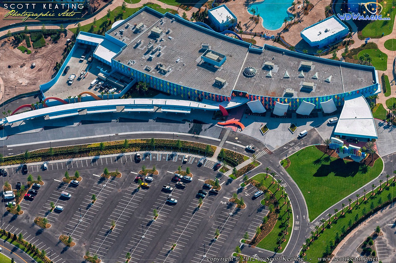 PHOTOS - Aerial views of Disney's Art of Animation Resort