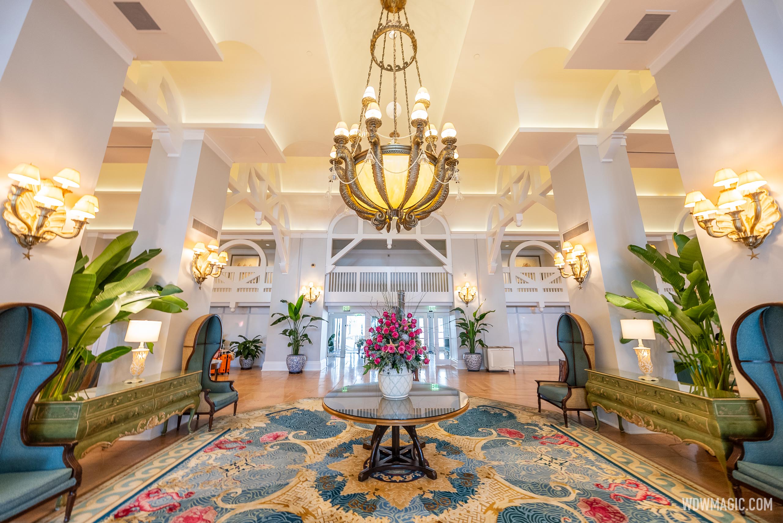 Disney's Beach Club Resort lobby refurbishment - August 9 2023 - Photo ...