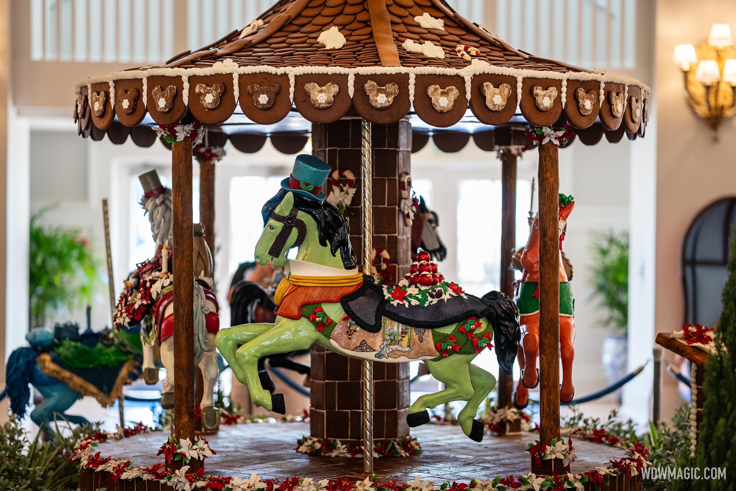 2024 Gingerbread Carousel at Disney's Beach Club Resort - Photo 2 of 21