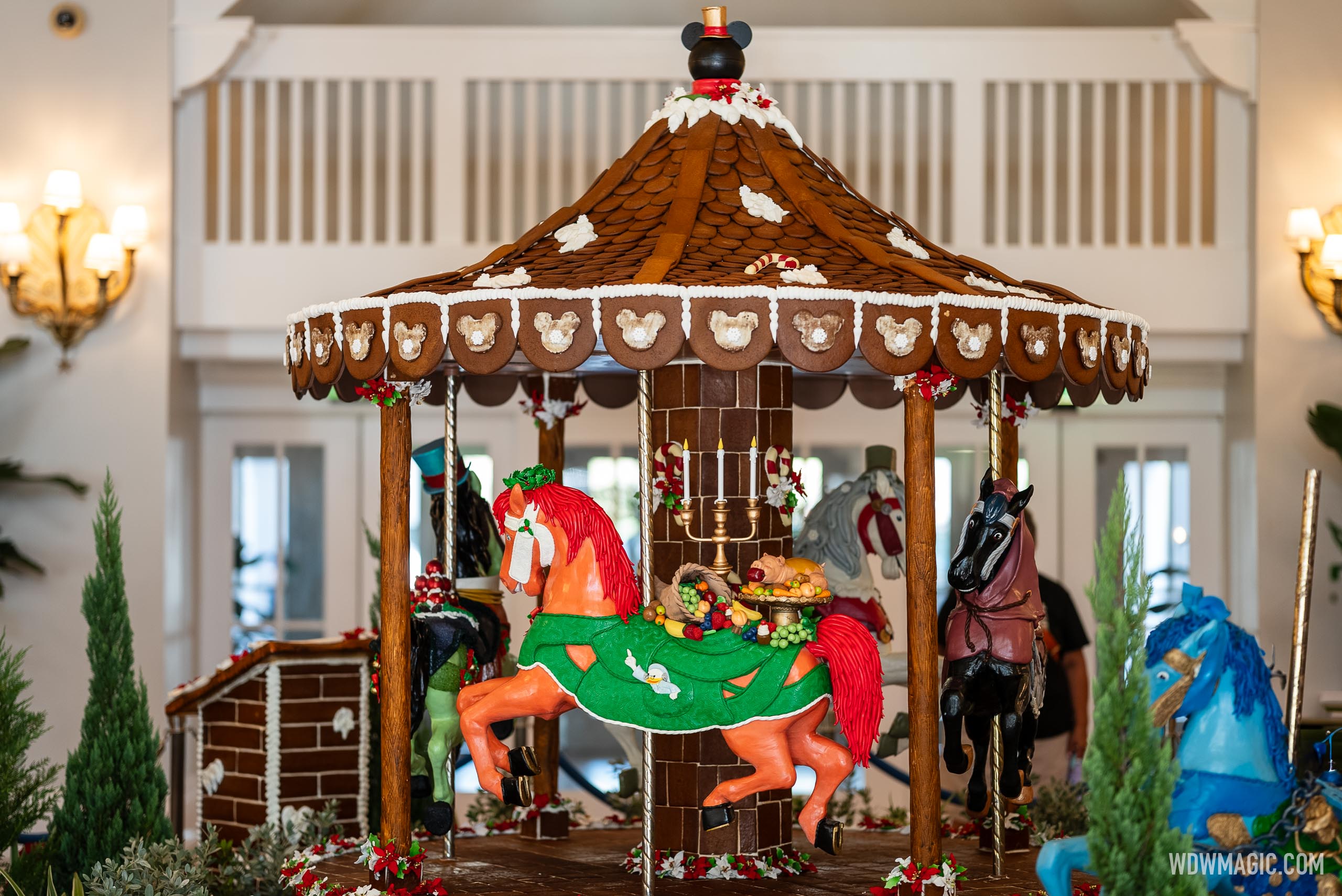 2024 Gingerbread Carousel at Disney's Beach Club Resort - Photo 5 of 21