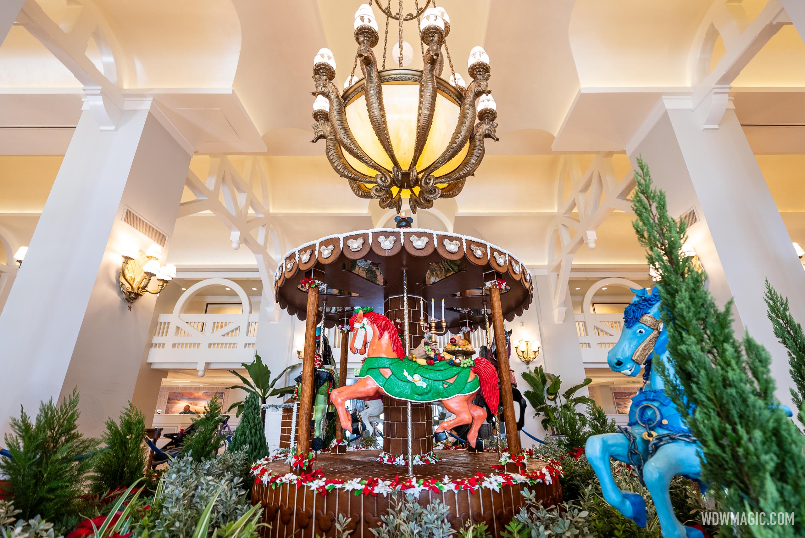 2024 Gingerbread Carousel at Disney's Beach Club Resort