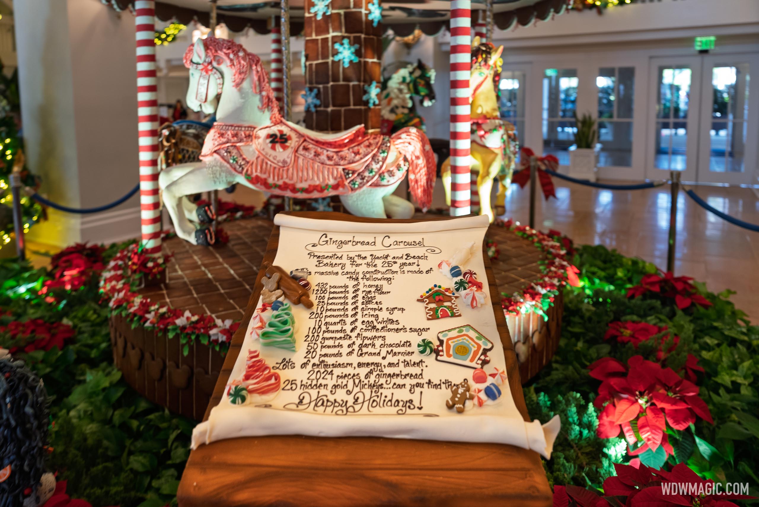 2025 Gingerbread Carousel at Disney's Beach Club Resort - Photo 9 of 11