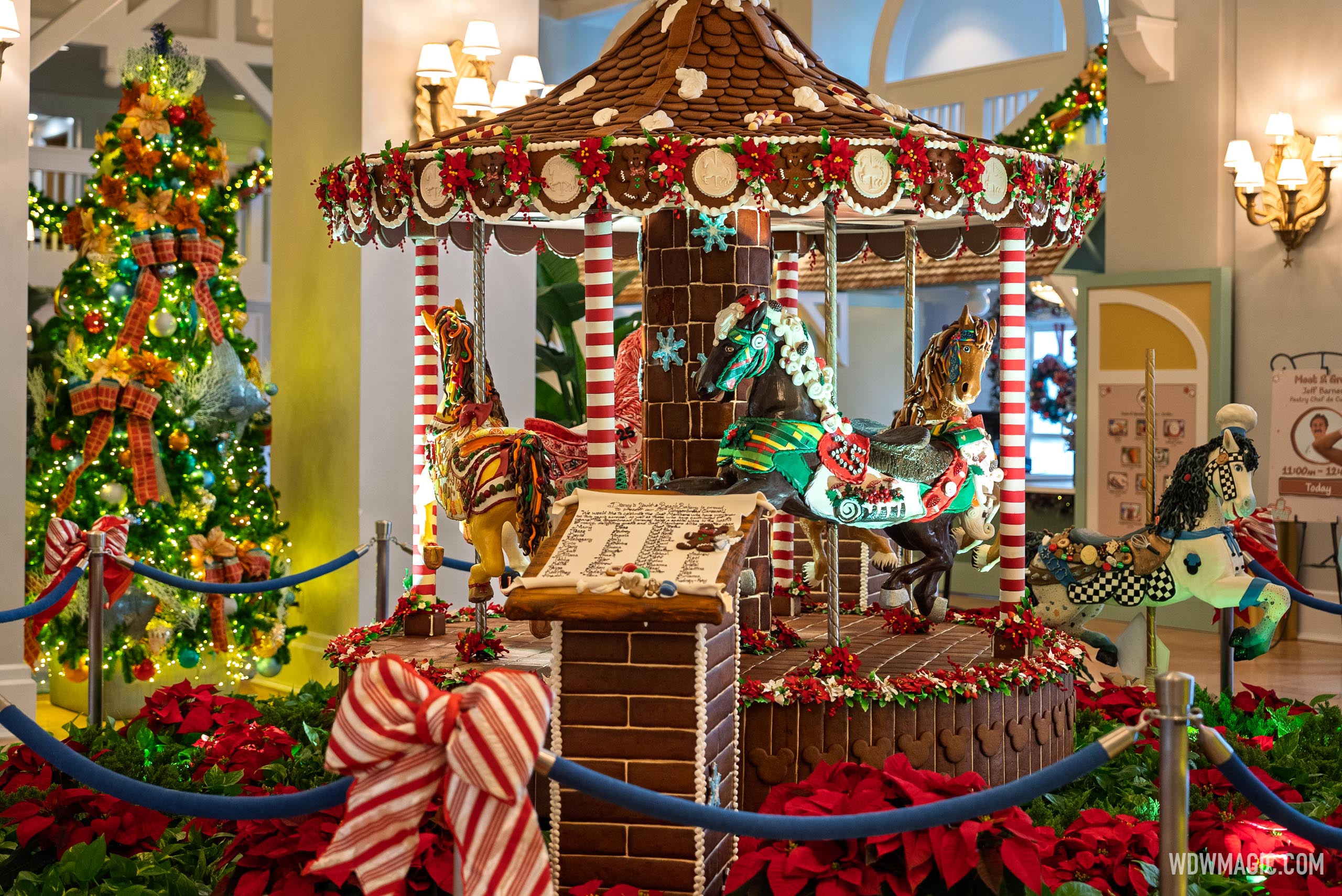 2025 Gingerbread Carousel at Disney's Beach Club Resort - Photo 3 of 11