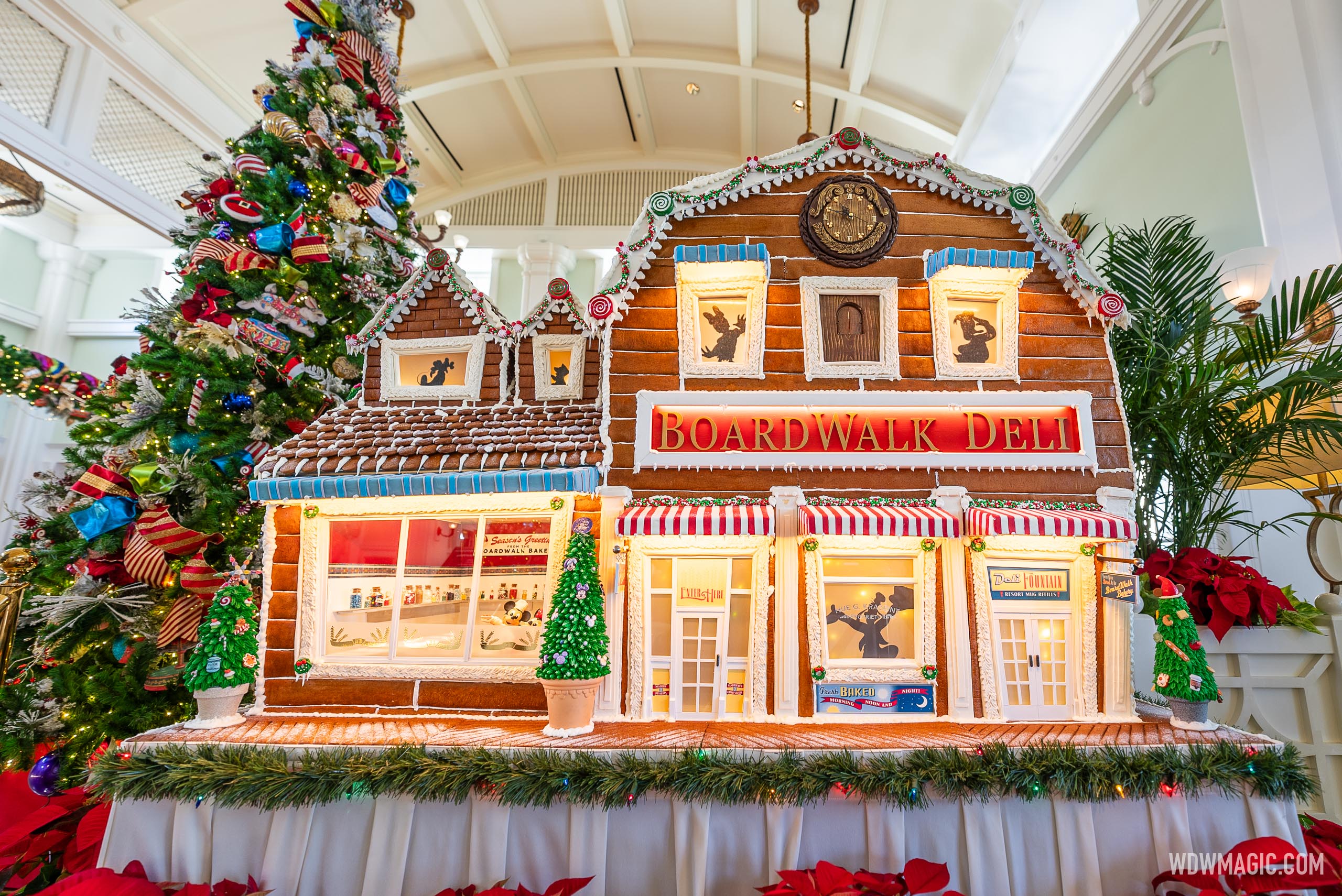 Disney's BoardWalk Gingerbread House features a surprise appearance by ...