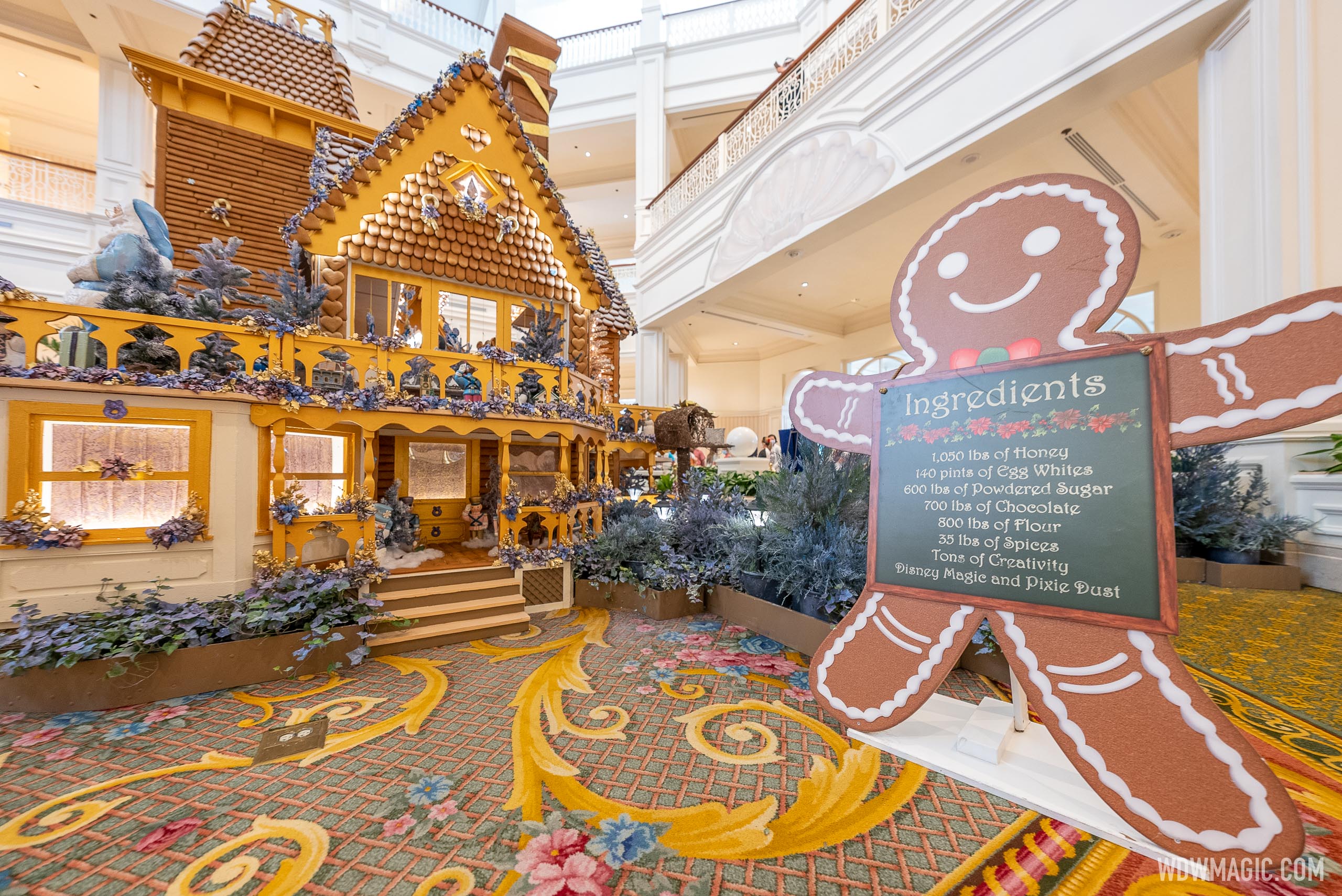 Disney's Grand Floridian Resort Gingerbread House 2021 - Photo 3 of 21