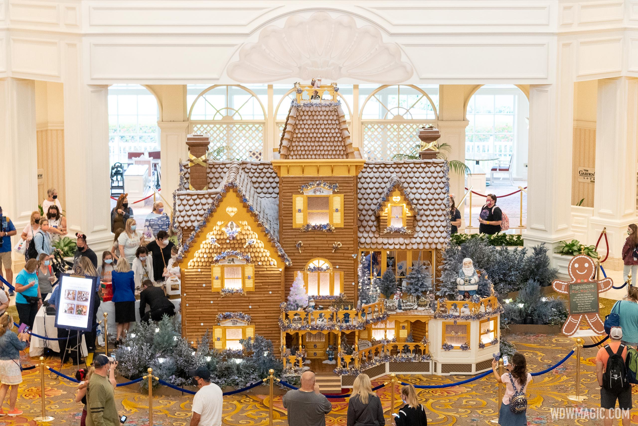Disney's Grand Floridian Resort Gingerbread House 2021 - Photo 11 of 21