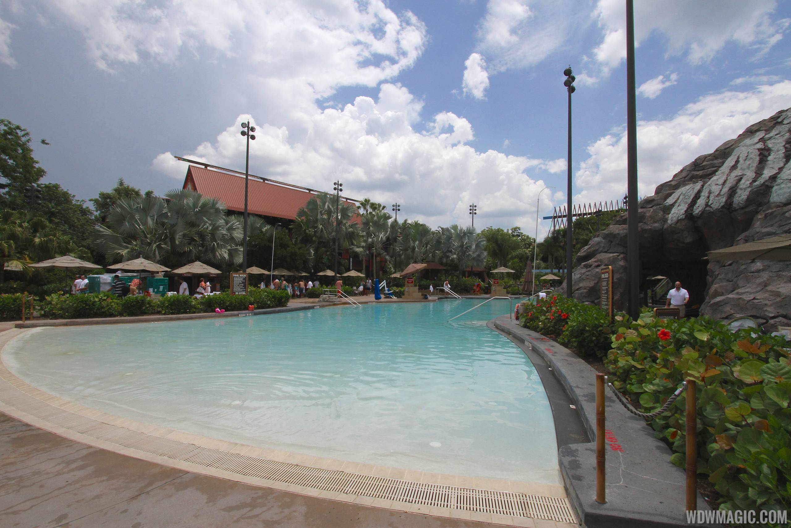 Pool area at Disney's Polynesian Resort before 2014 remodel - Photo 9 of 9