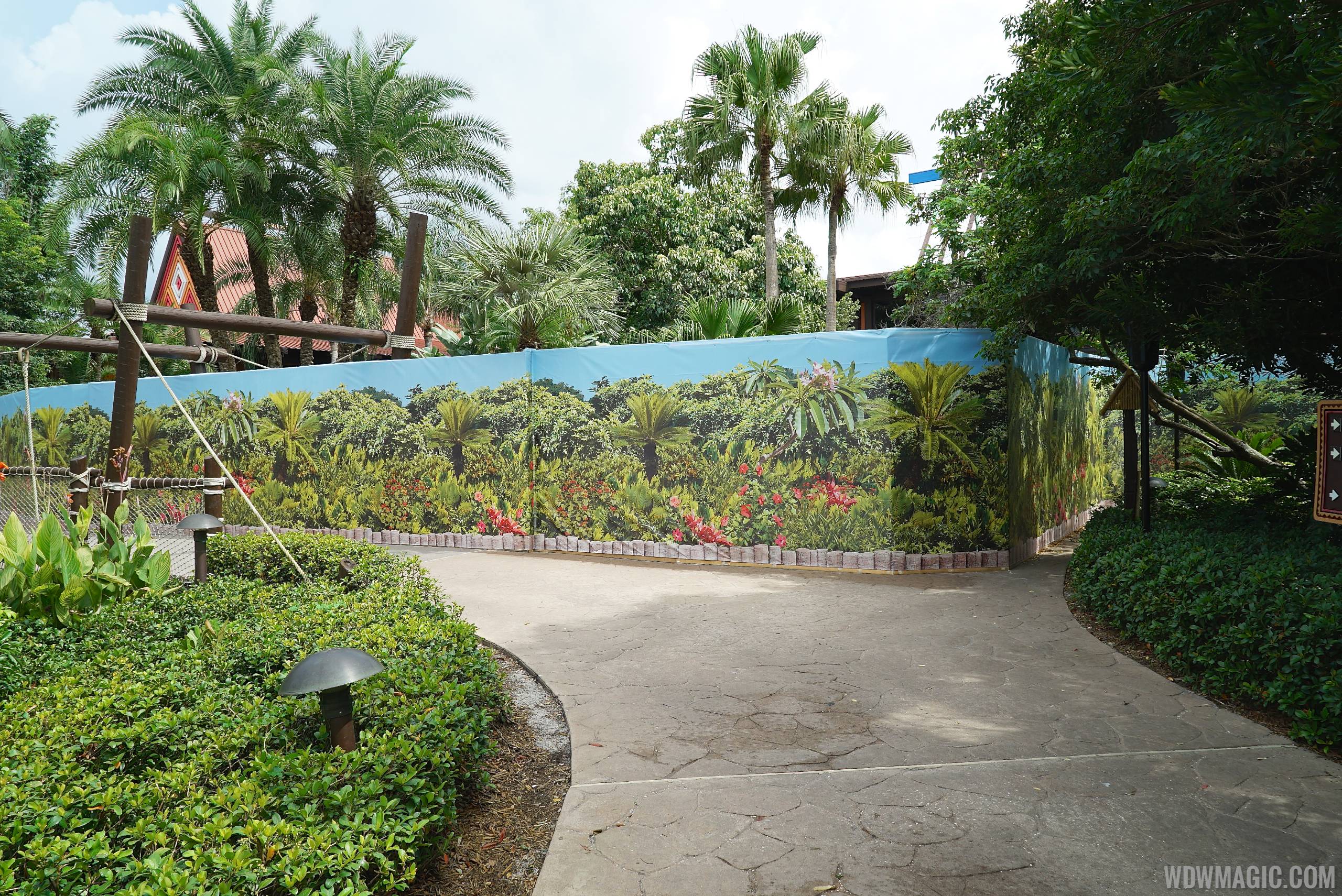 PHOTOS - Nanea Volcano Pool area now closed at Disney's Polynesian Resort