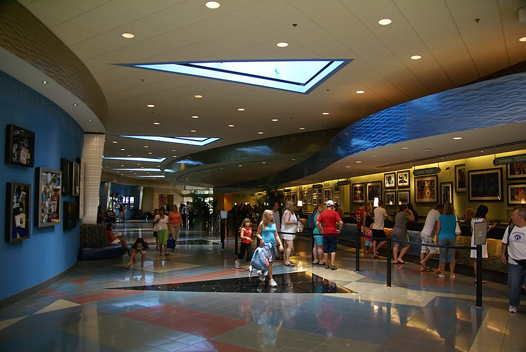 Classic Hall - registration, transportation, shopping and food court ...