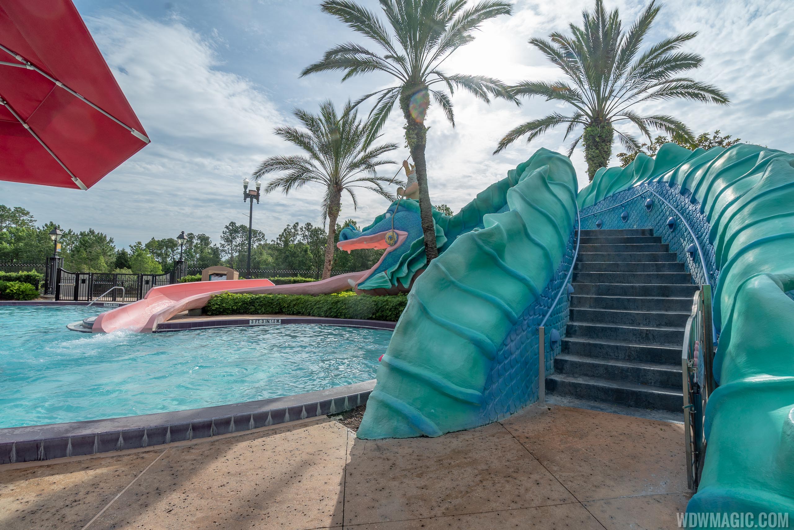 Disney's Port Orleans French Quarter pool area 2018 - Photo 3 of 9