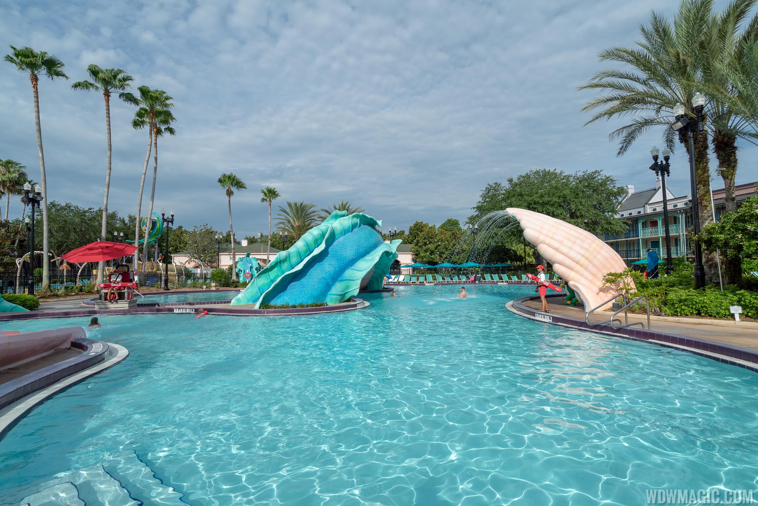 Disney's Port Orleans French Quarter pool area 2018 - Photo 6 of 9