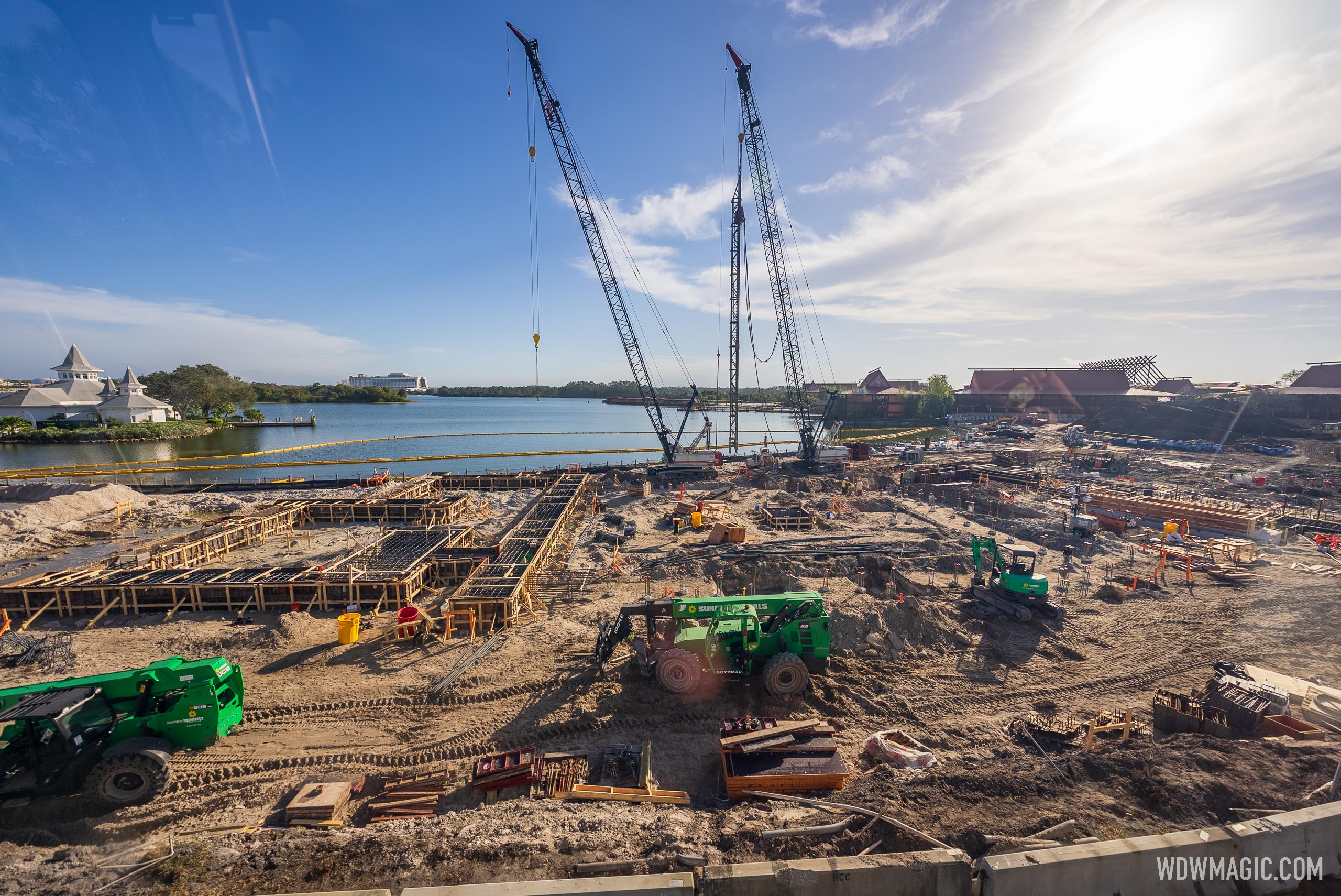 Disney Vacation Club Tower construction shows considerable progress as ...