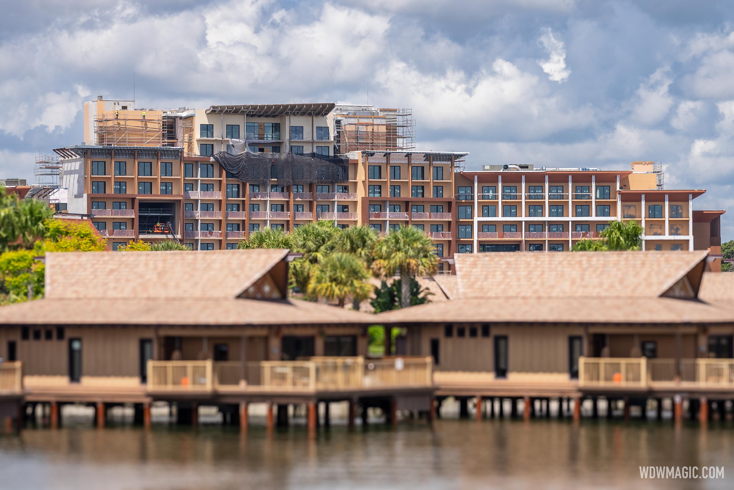 Disney's Polynesian Island Tower: Latest Construction Progress