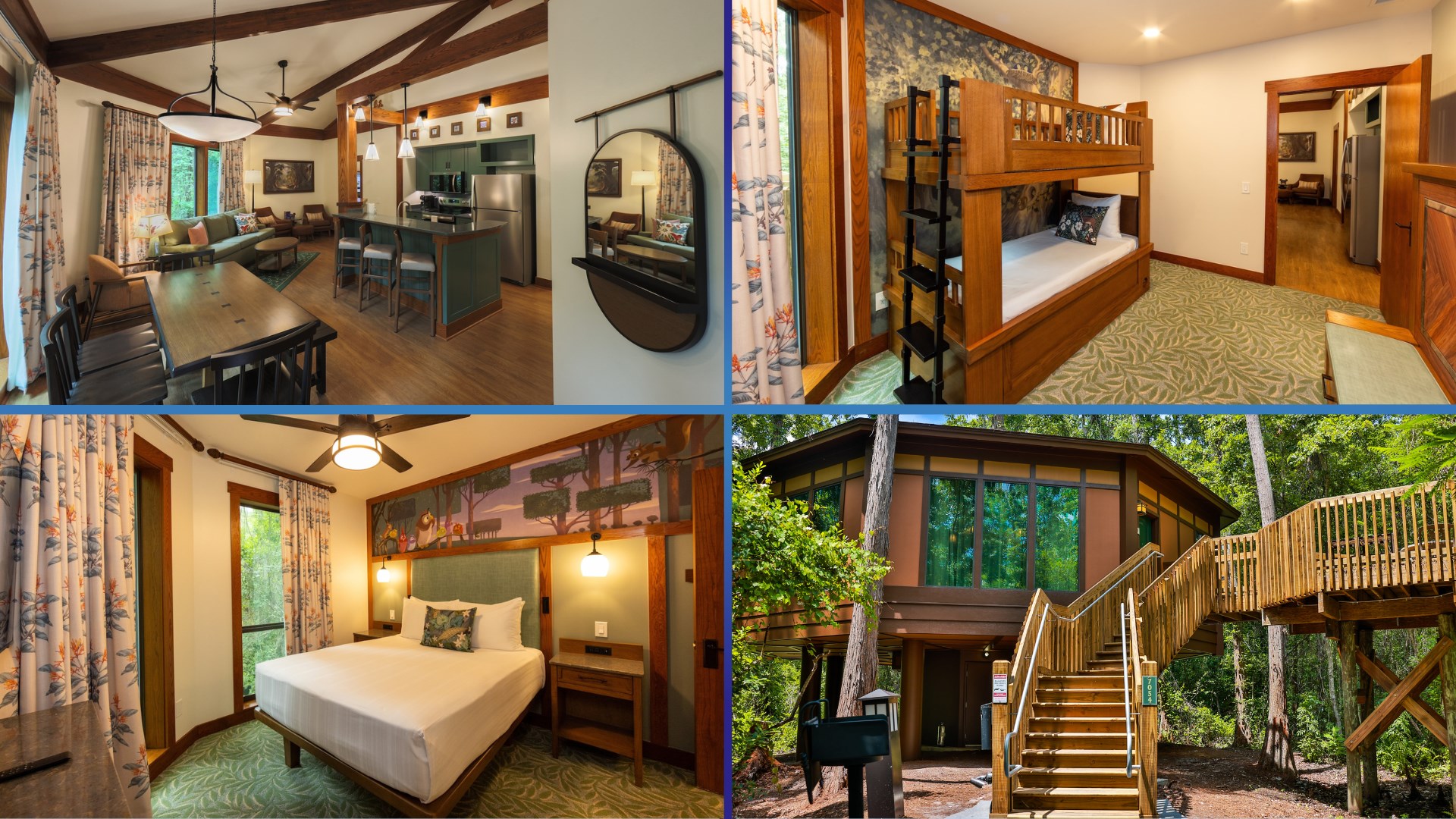 Inside the Reimagined Treehouse Villas at Disney's Saratoga Springs Resort