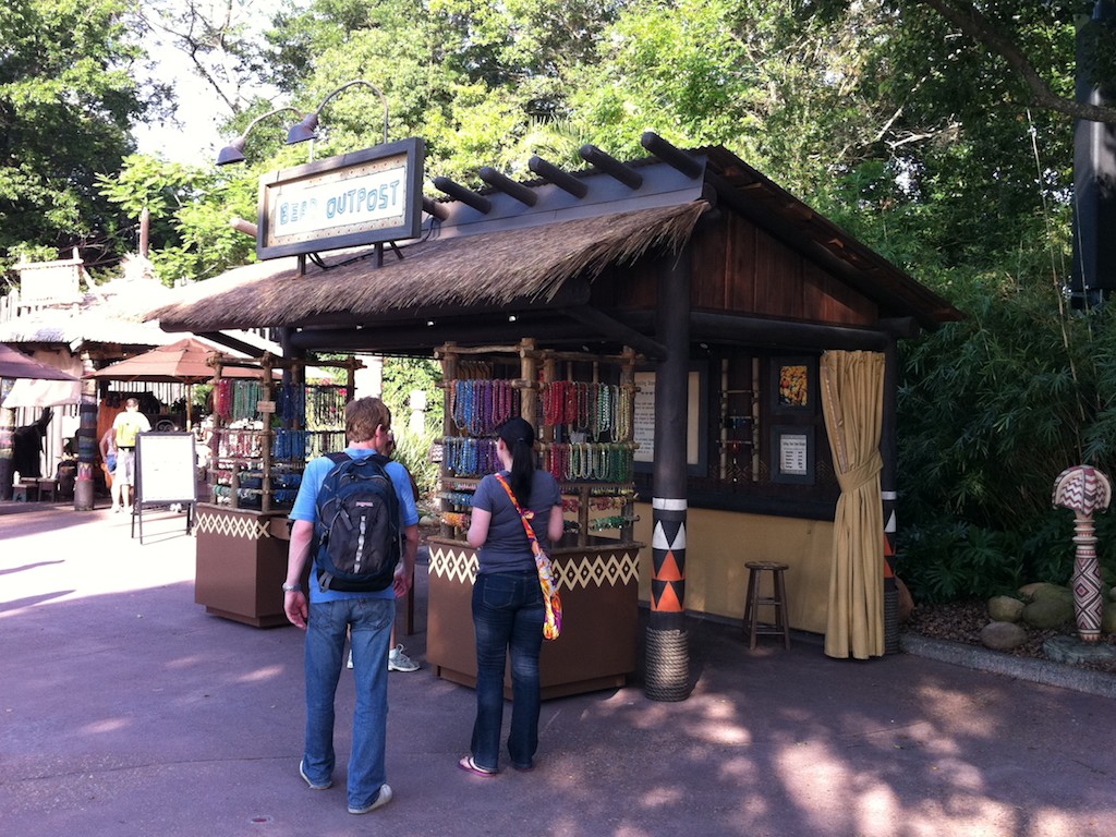 Epcot's Outpost expands with addition of new kiosk featuring recycled ...