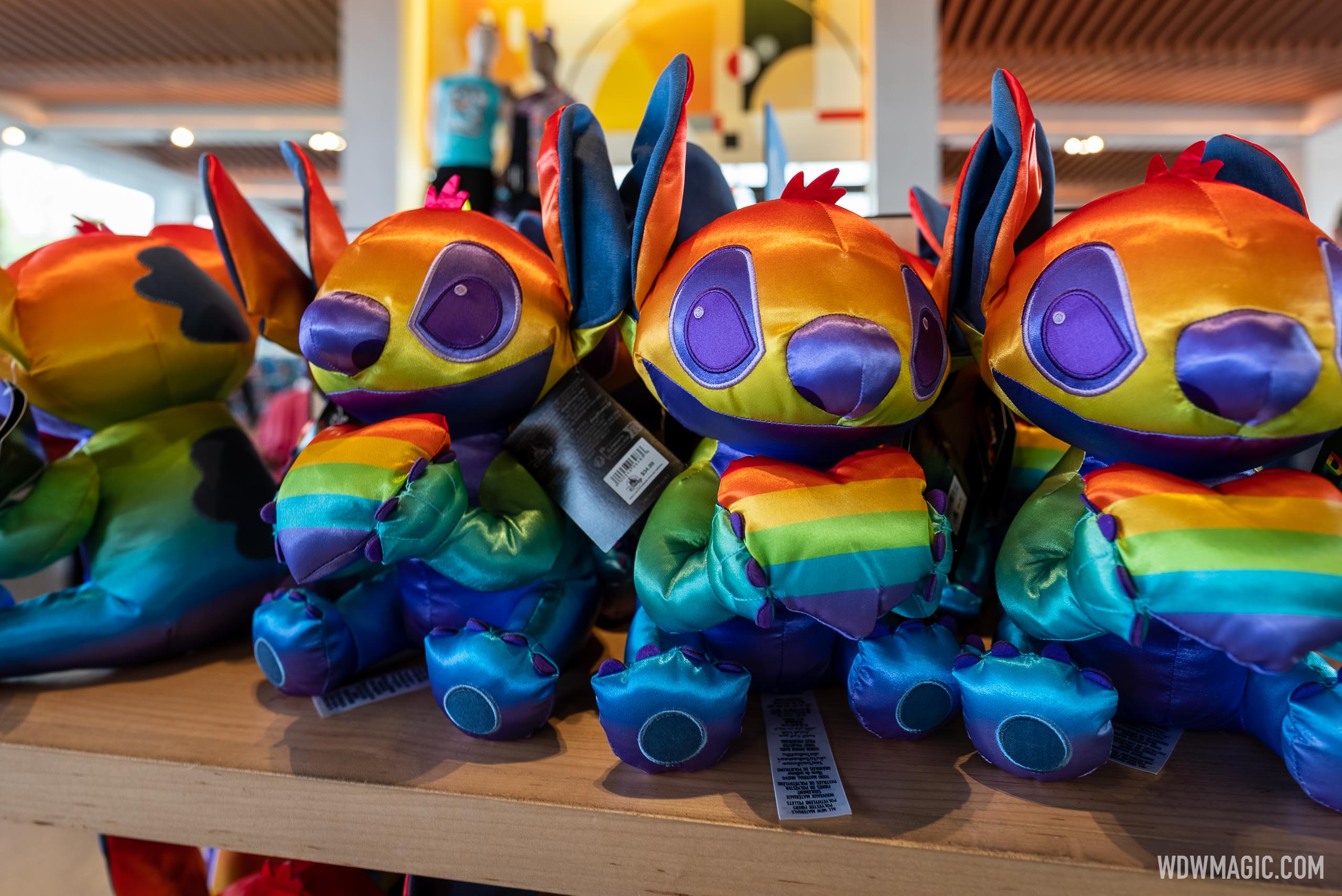 Disney 2023 PRIDE merchandise collection in Creations Shop at EPCOT ...