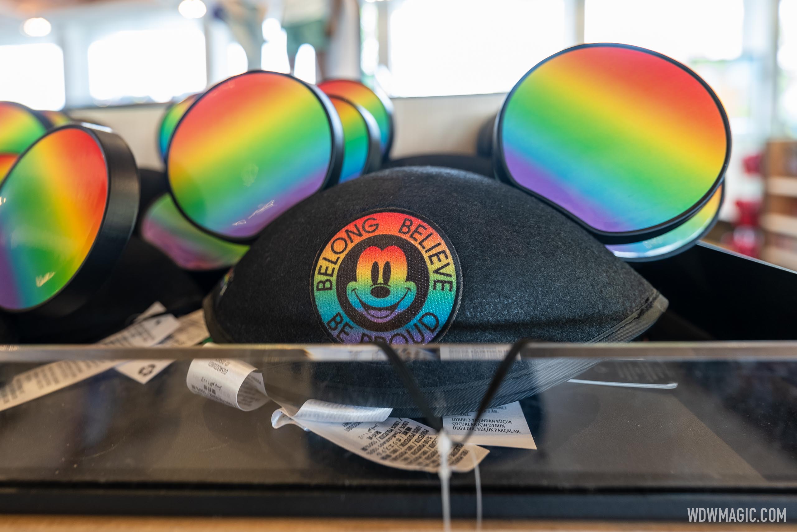 Disney 2023 PRIDE merchandise collection in Creations Shop at EPCOT ...