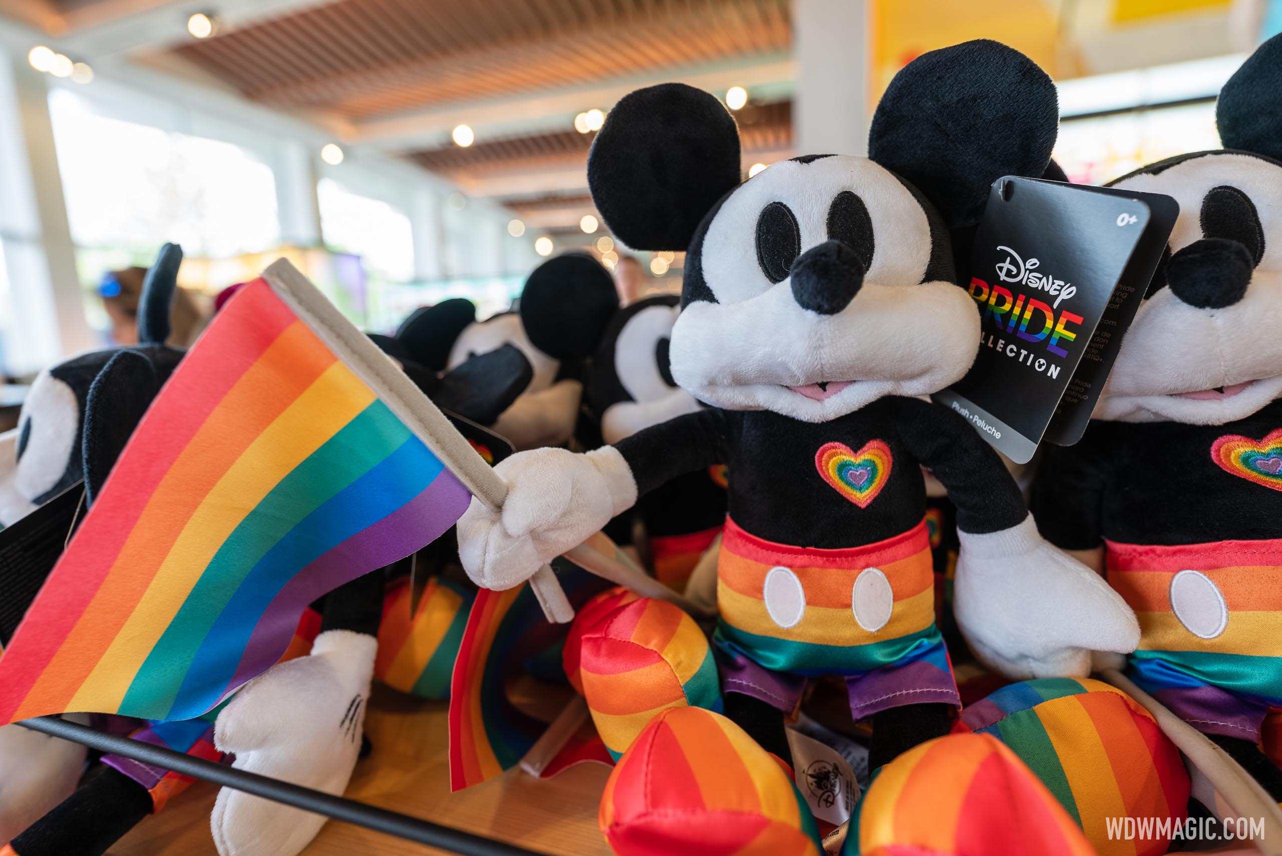 Disney 2023 PRIDE merchandise collection in Creations Shop at EPCOT ...