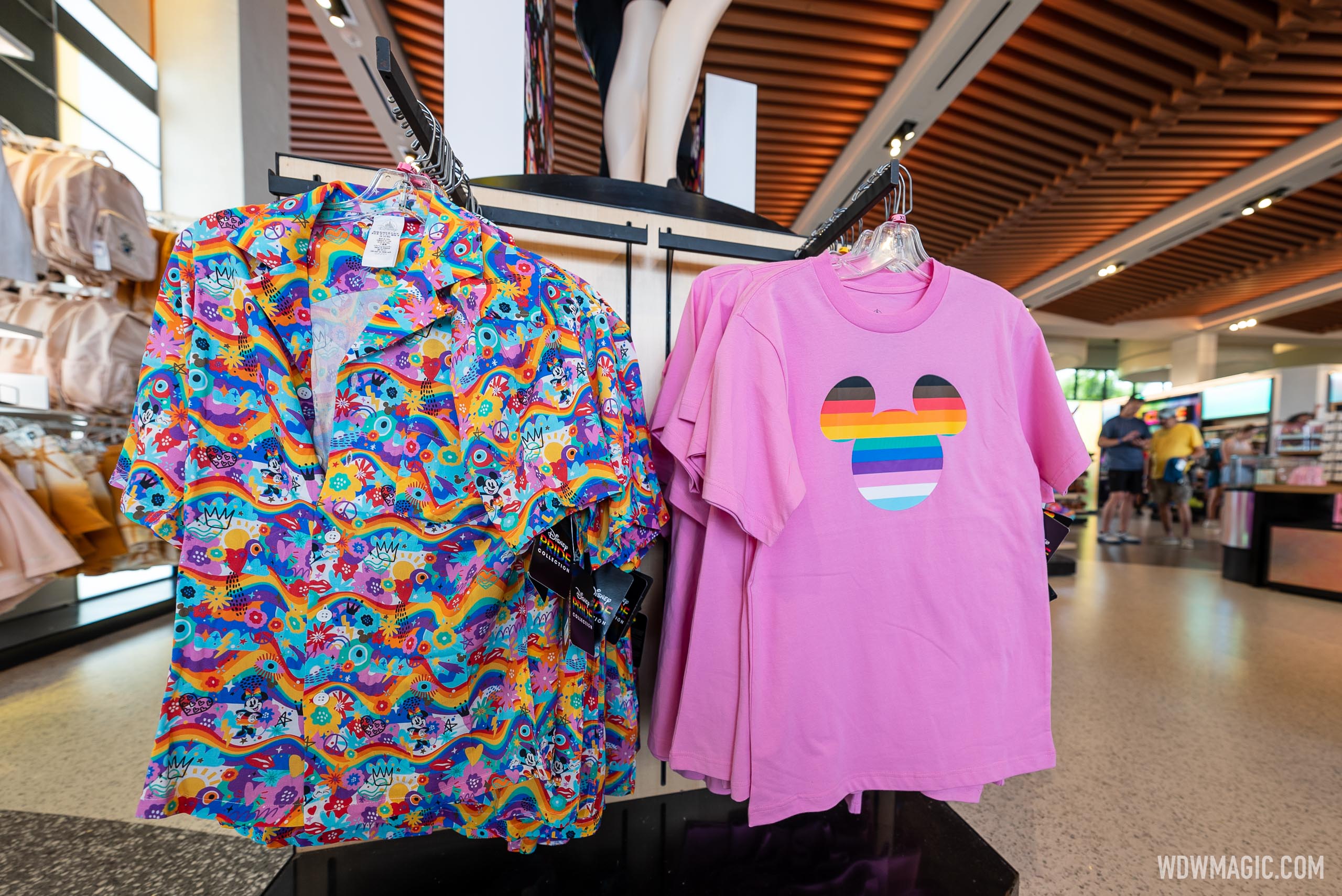 Disney 2023 PRIDE merchandise collection in Creations Shop at EPCOT ...