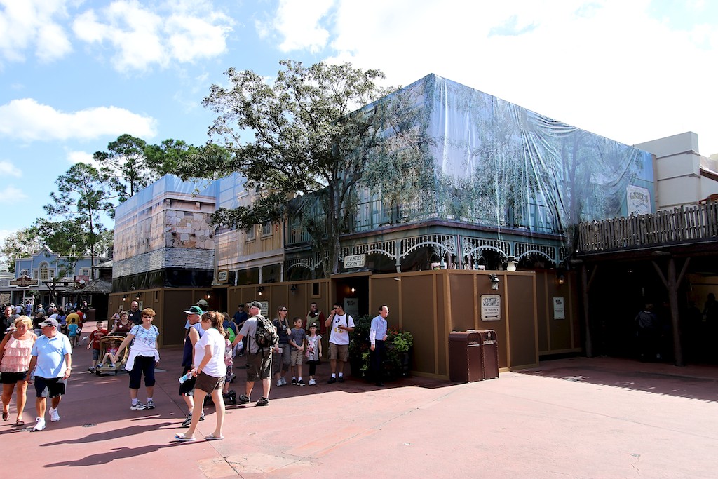 PHOTOS - Frontierland Mercantile and Trading Post now under exterior ...