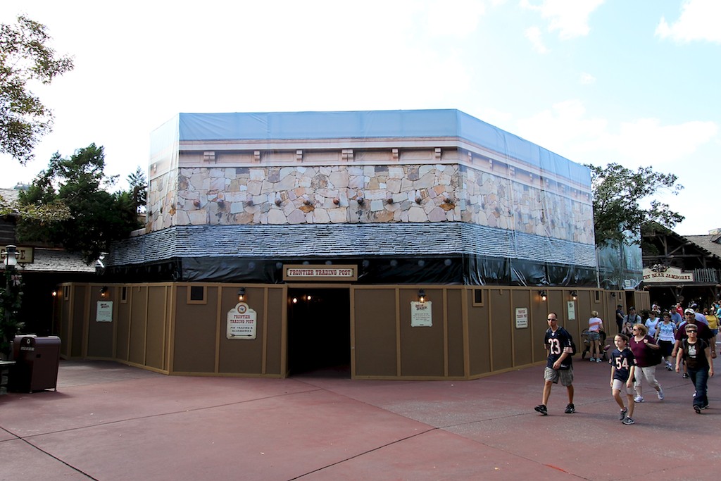 PHOTOS - Frontierland Mercantile and Trading Post now under exterior ...