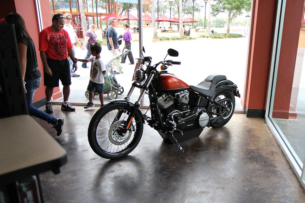 PHOTOS - A look inside the new Harley-Davidson Motor Cycles store at ...