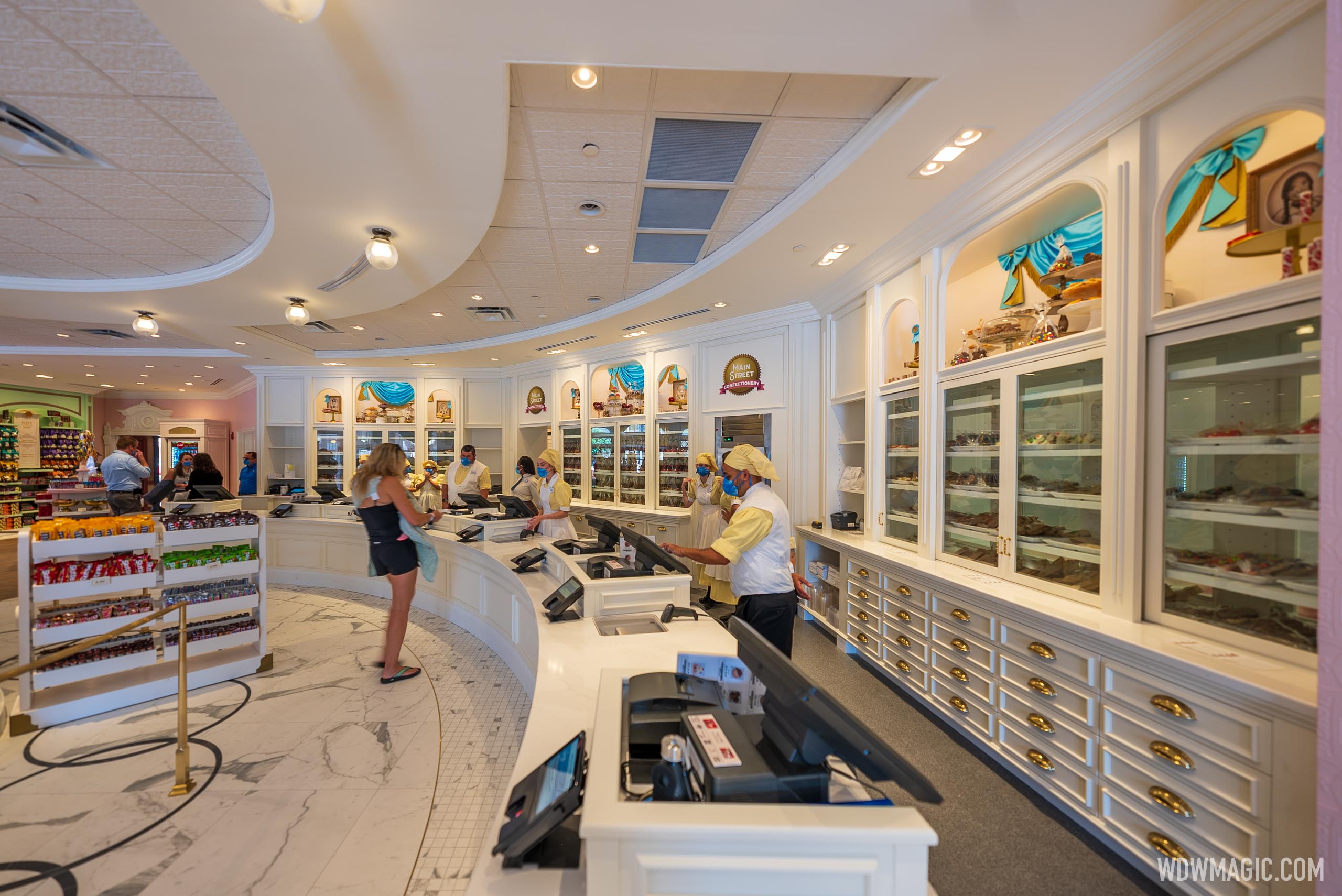 Inside the new Main Street Confectionery store at Magic Kingdom - Photo ...