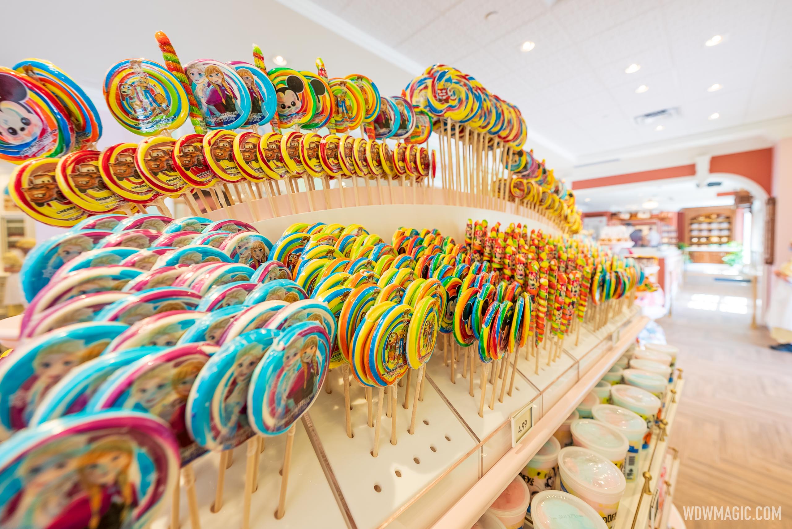 Inside the new Main Street Confectionery store at Magic Kingdom - Photo ...