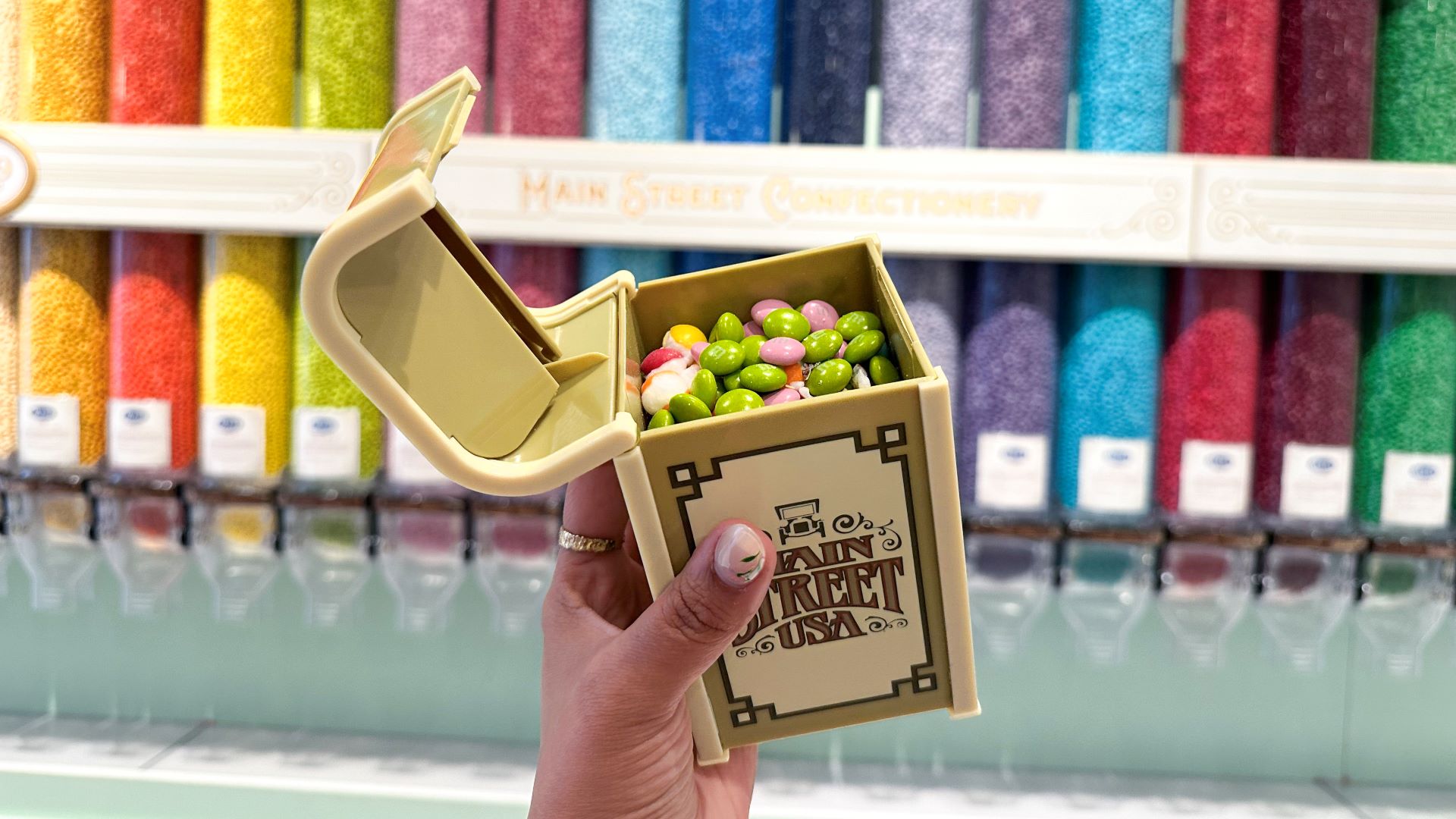 Disney World's New Bulk Candy Containers Look Like Miniature Park Trash ...