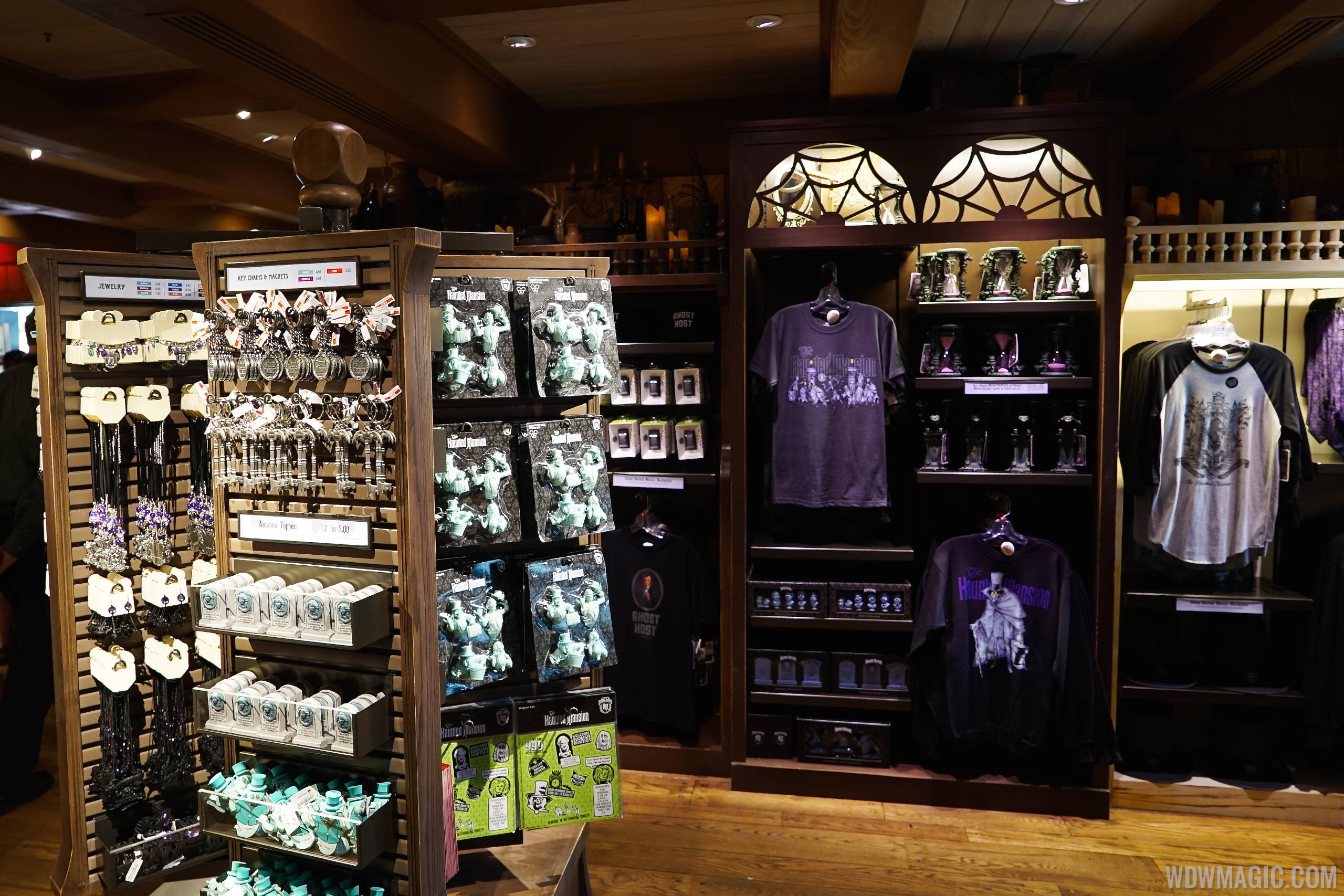 PHOTOS - First look inside the new Haunted Mansion gift shop - Memento Mori