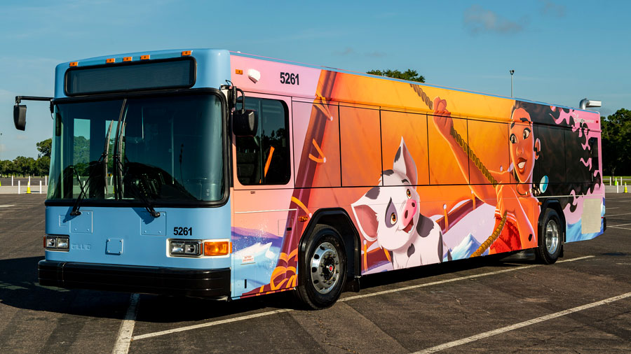 Disney Movie Character Bus wraps - Photo 2 of 3