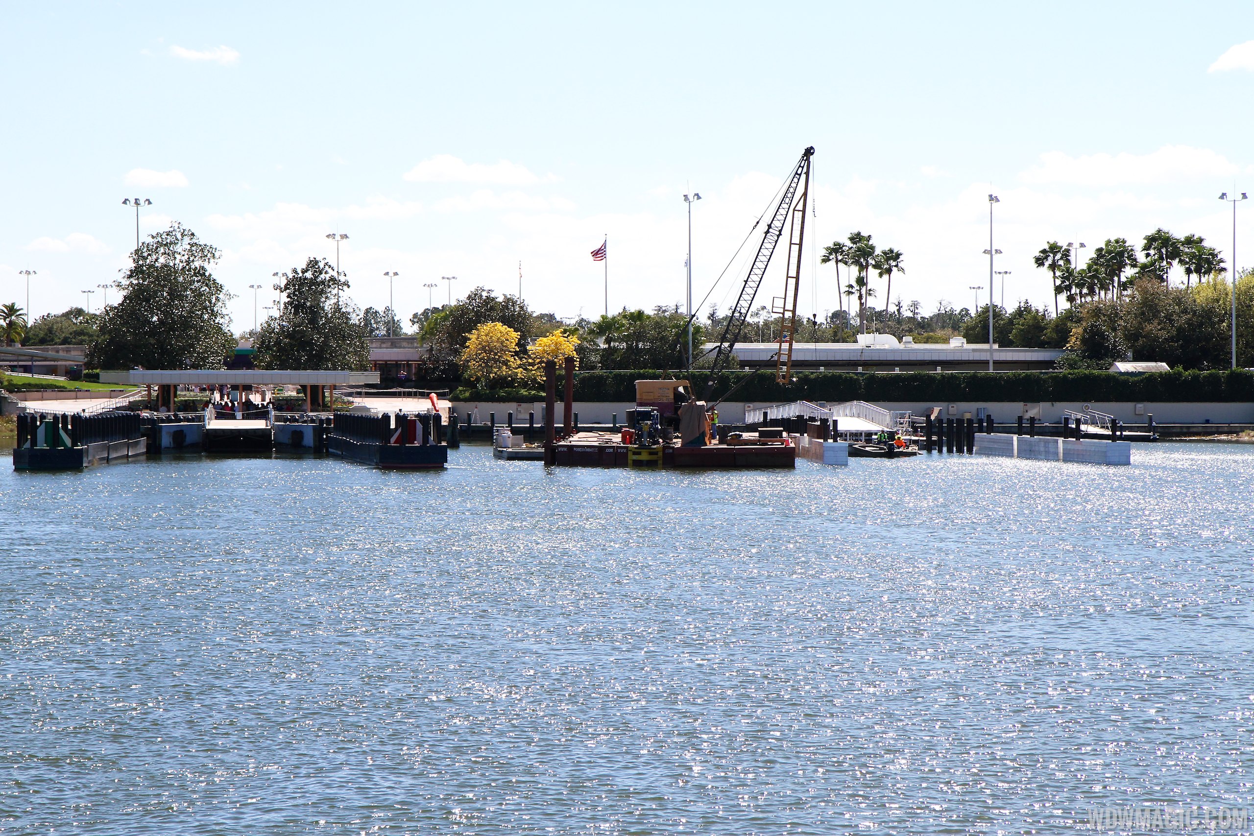 PHOTOS - Latest progress on the second ferry boat dock at the ...