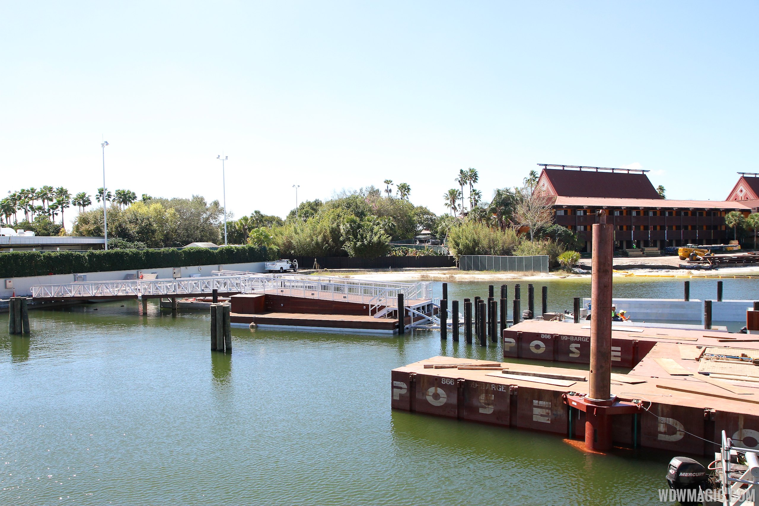 PHOTOS - Latest progress on the second ferry boat dock at the ...