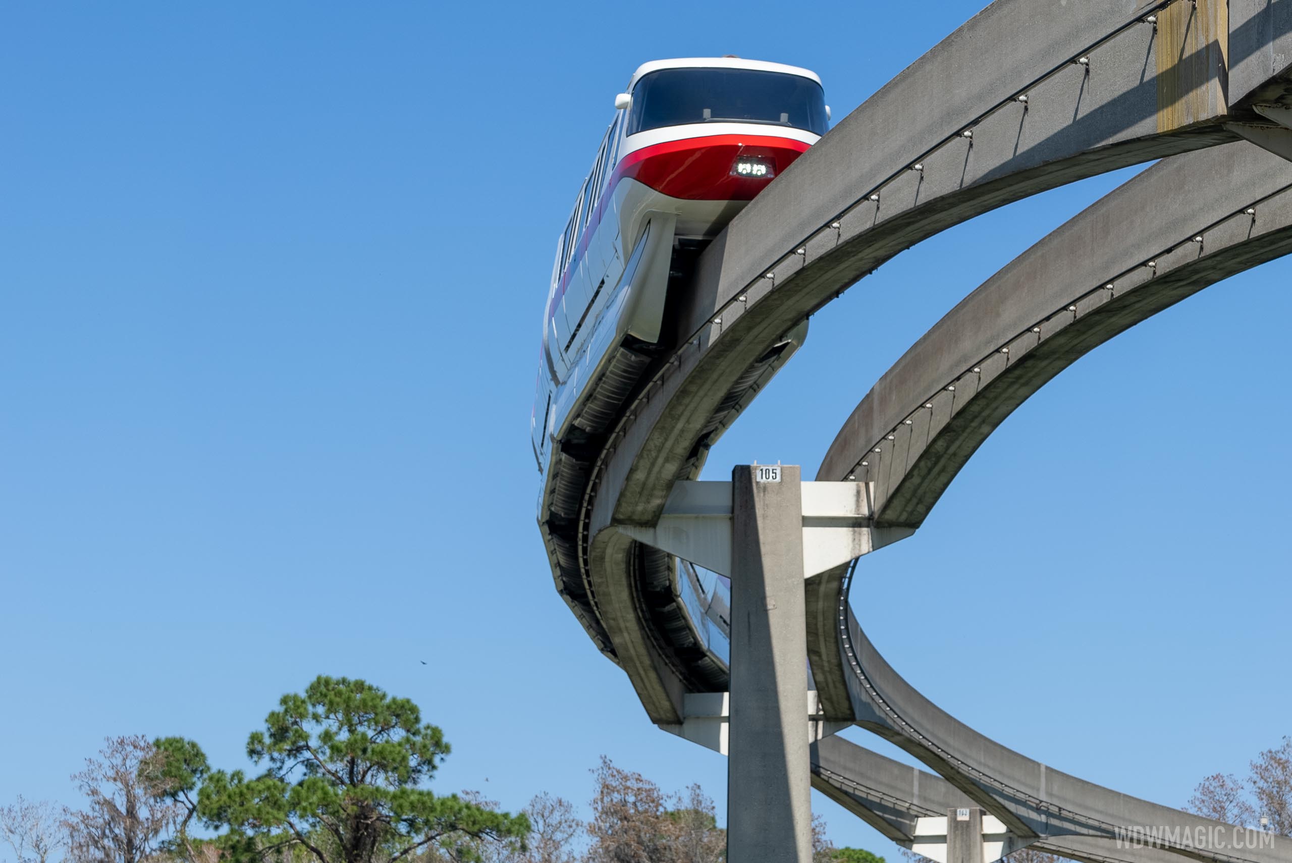 Repainted Monorail Red - February 2021 - Photo 3 of 10